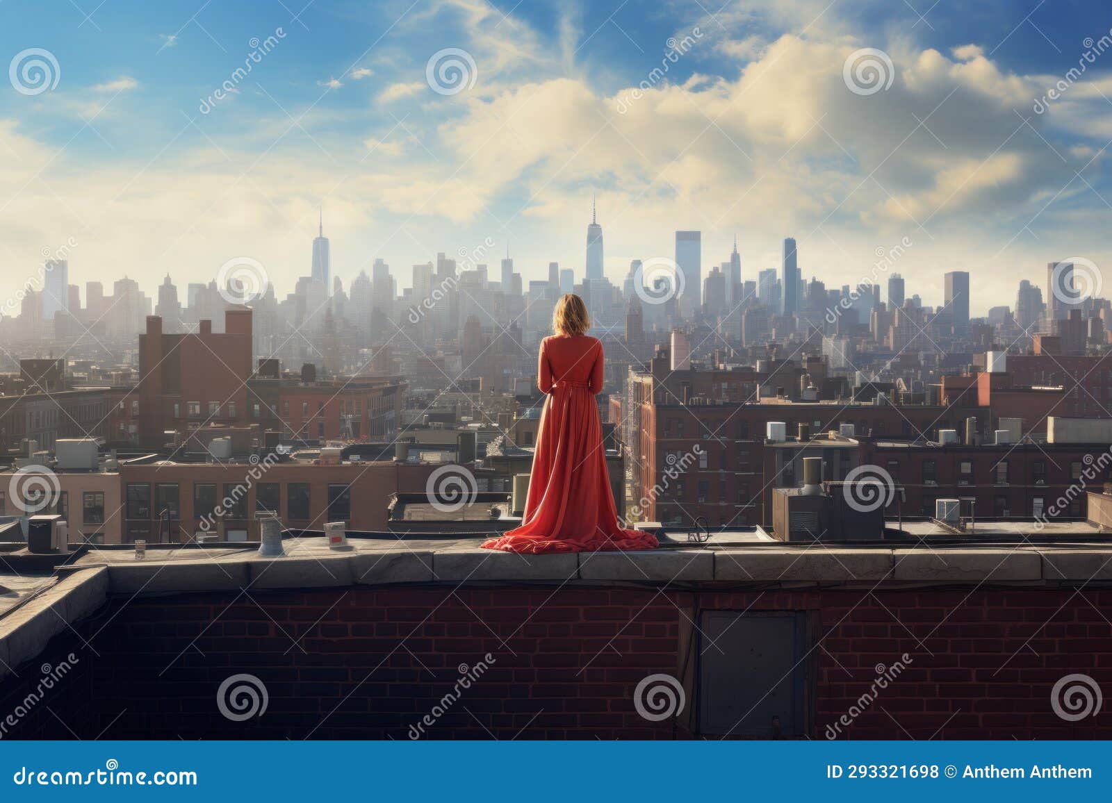 Rooftop Views Background 2025, Urban Skyline Aesthetics Royalty-Free ...