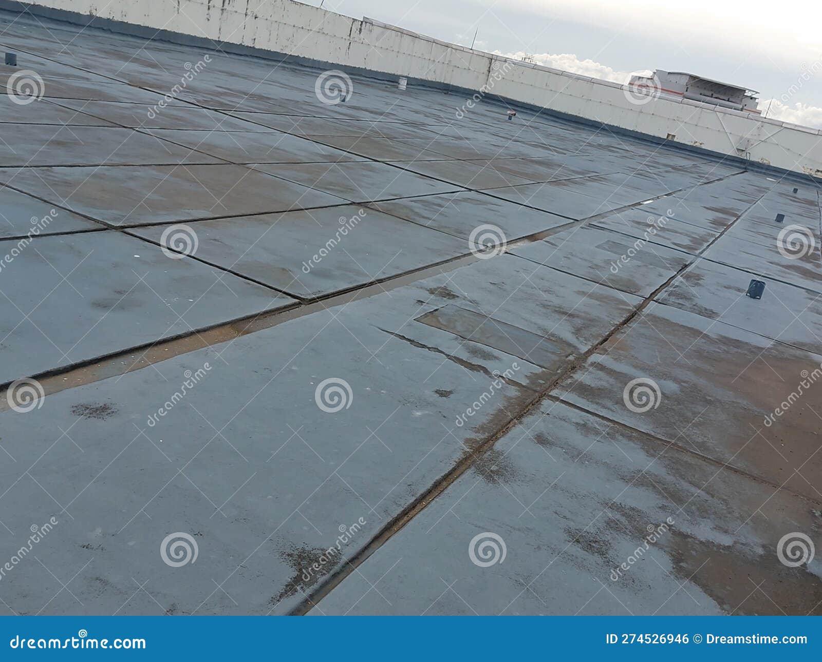 Waterproofing Rooftop, Waterproof Insulation With Bituminous Membrane ...
