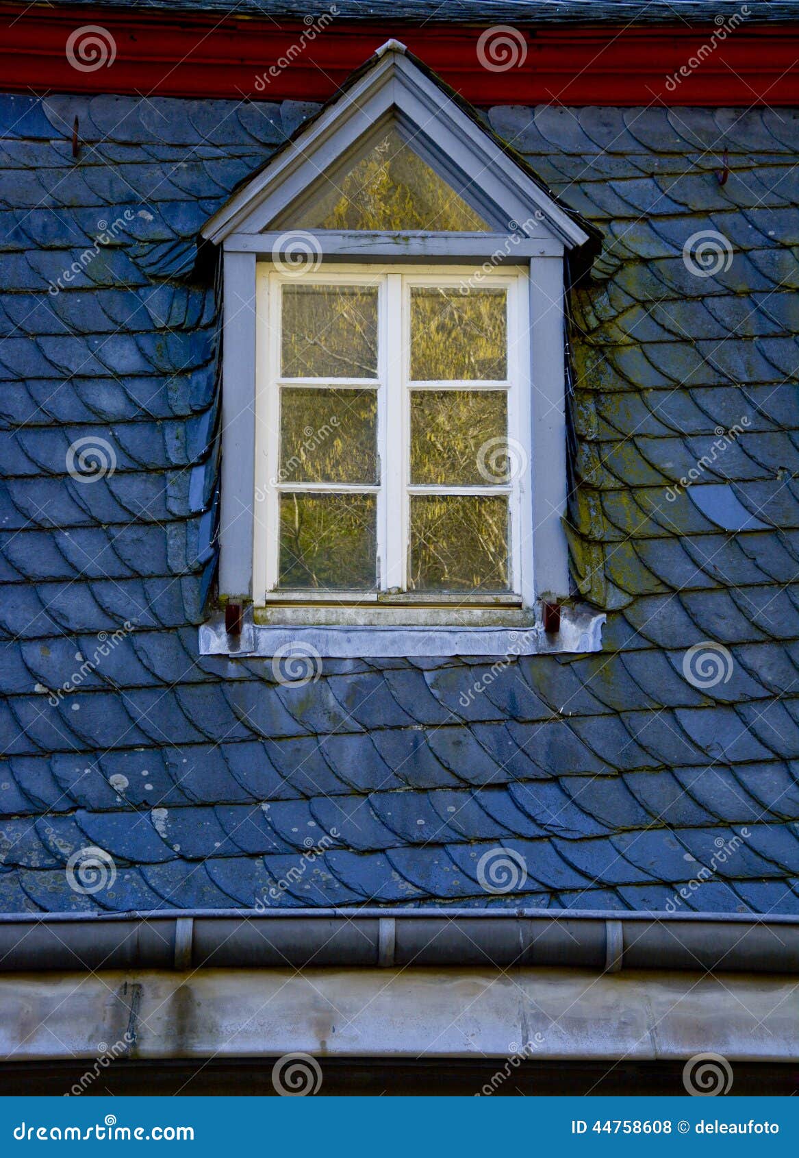 Rooftop window stock photo. Image of window, blue, rooftop - 44758608