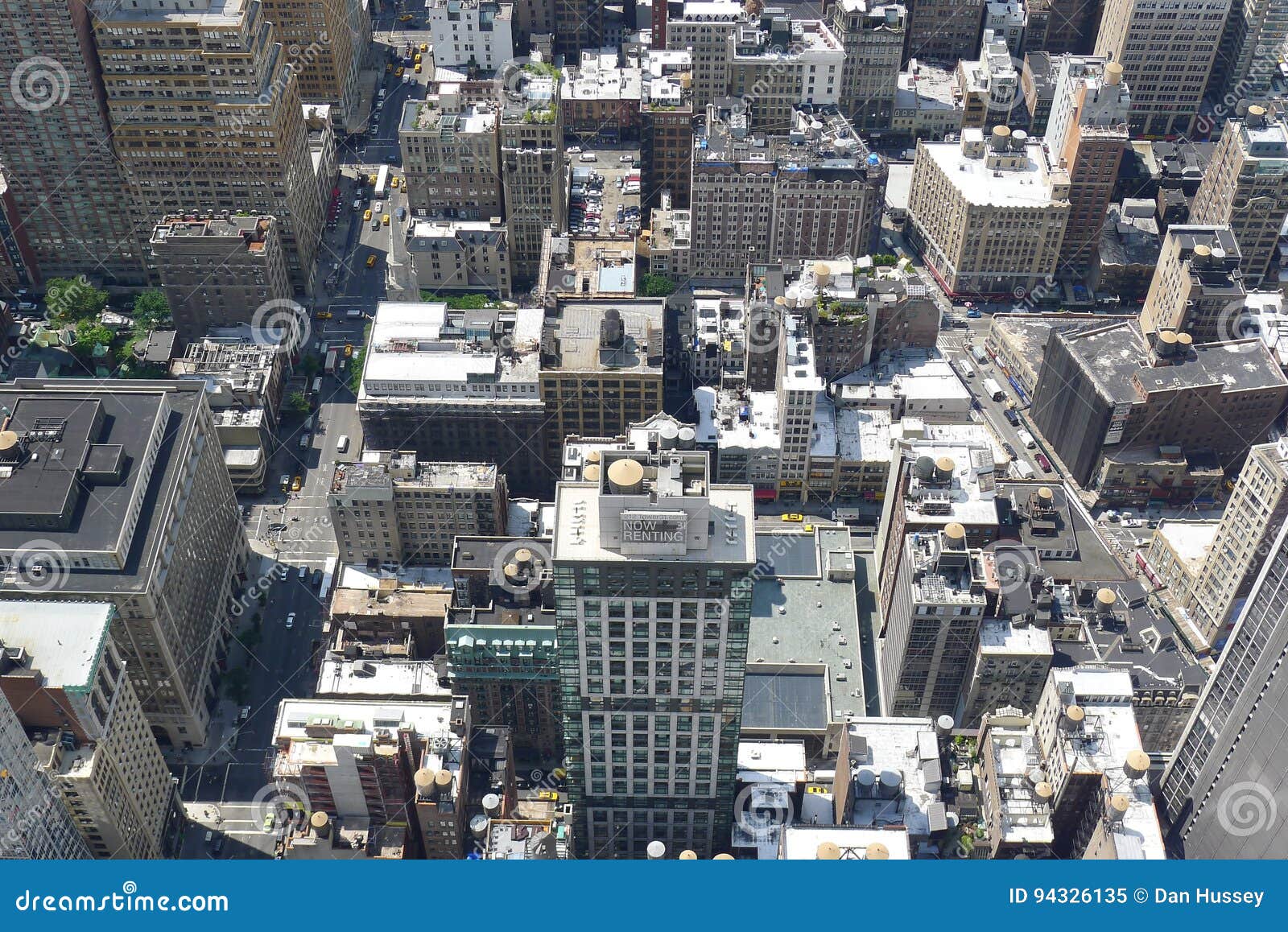 Rooftops and Buildings in New York City Editorial Image - Image of ...