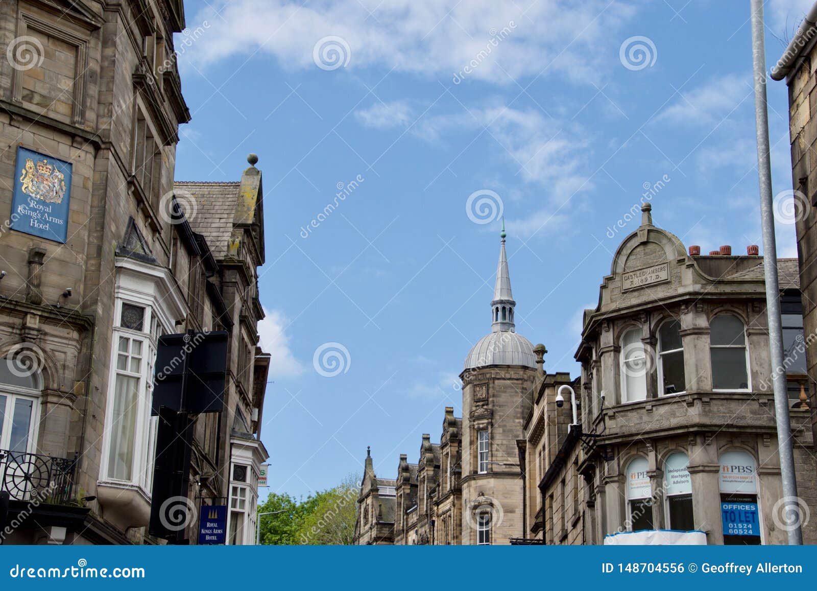 Rooftops of Lancaster editorial photo. Image of early - 148704556