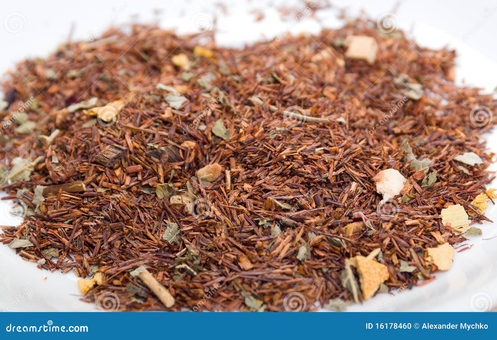 Rooibos tea,in studio stock photo. Image of sheet, leaves - 16178460