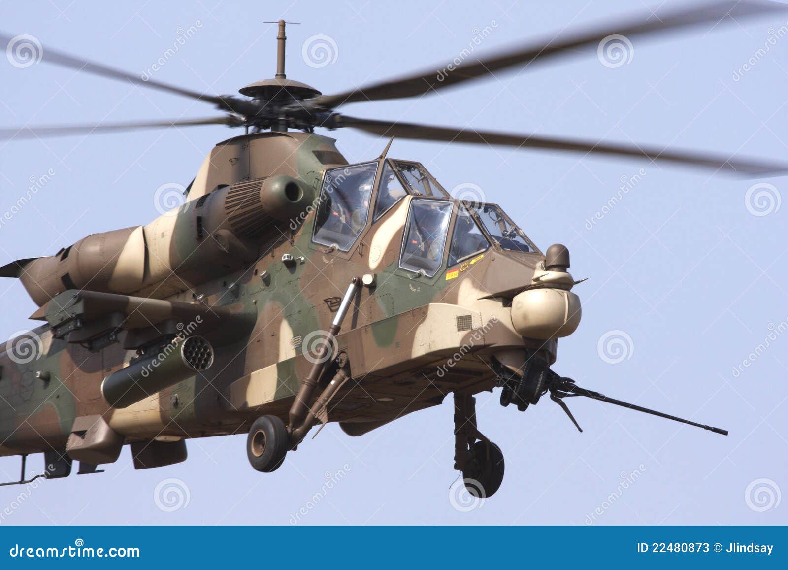 Rooivalk attack helicopter stock image. Image of army - 22480873
