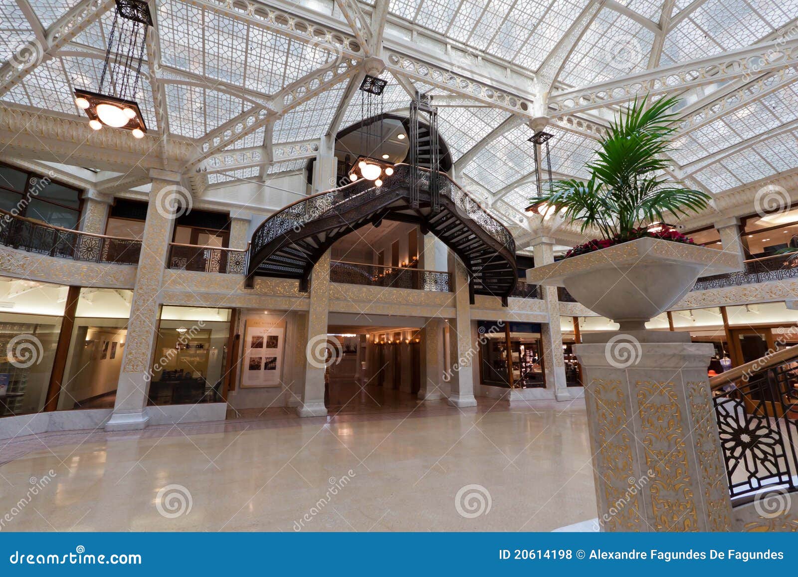 The Rookery Building Chicago Editorial Stock Photo - Image of america ...