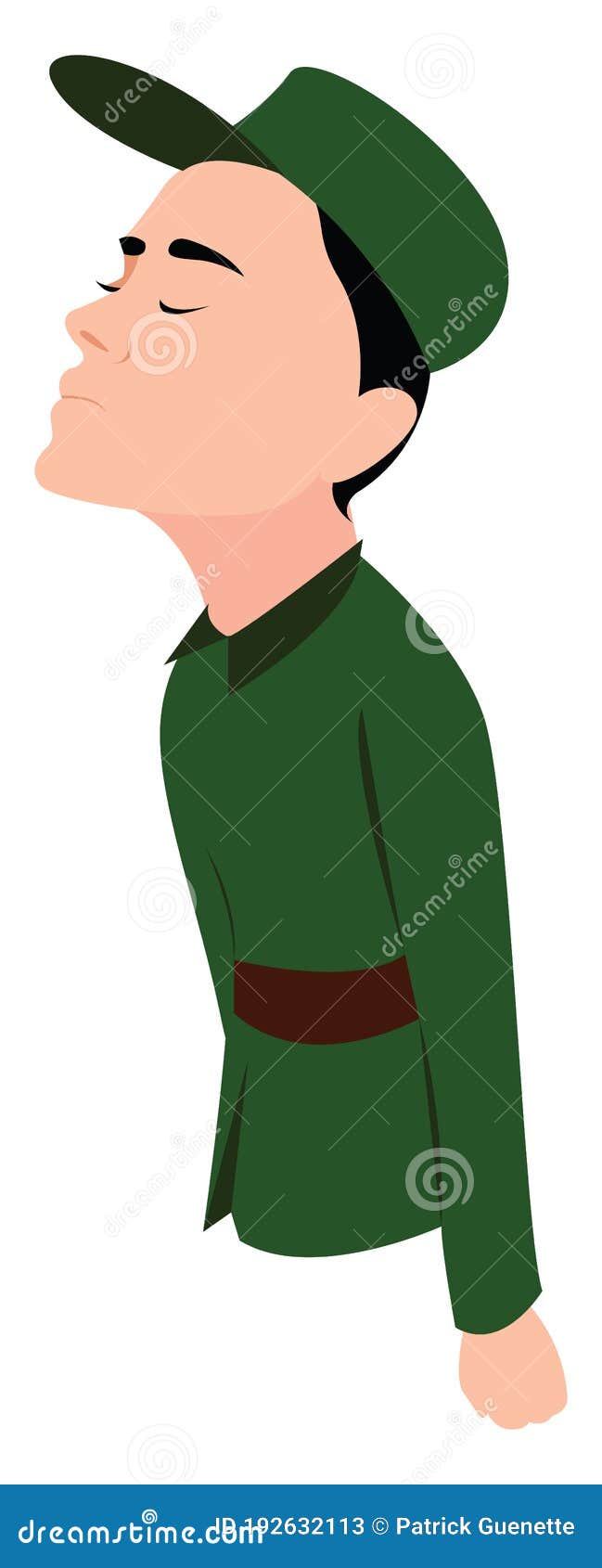 Rookie, Illustration, Vector Stock Vector - Illustration of uniform ...