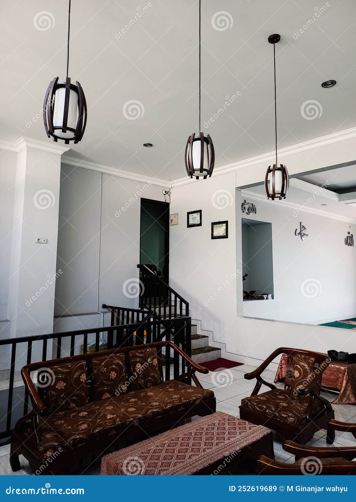 A room for aesthetic rest stock image. Image of home - 252619689