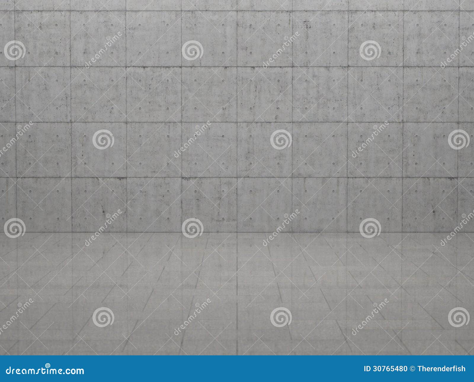 Room - Concrete and Slabs stock illustration. Illustration of realistic ...