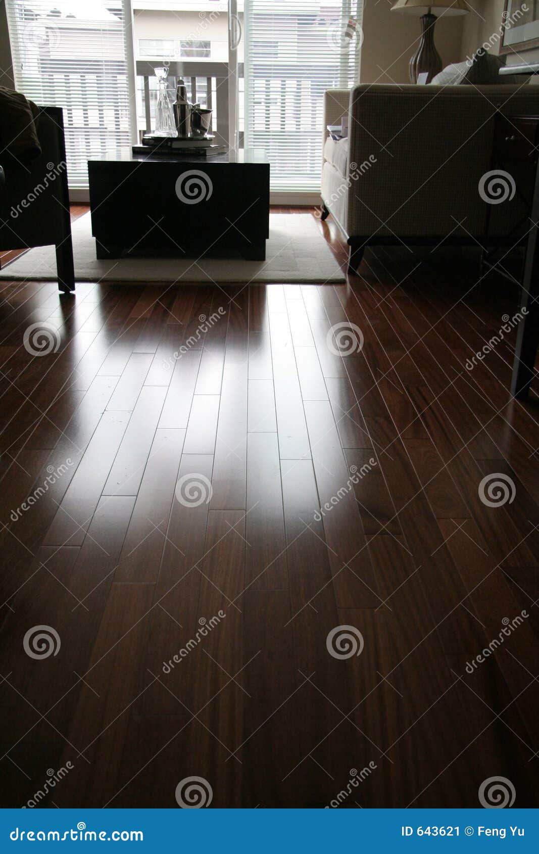 Room in dark profile stock image. Image of interior, bright - 643621