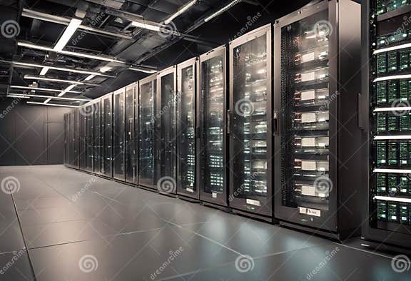 Room Data - Center Racks Server Rendering 3d Datum Ethernet Network Rack High Networking Tower ...