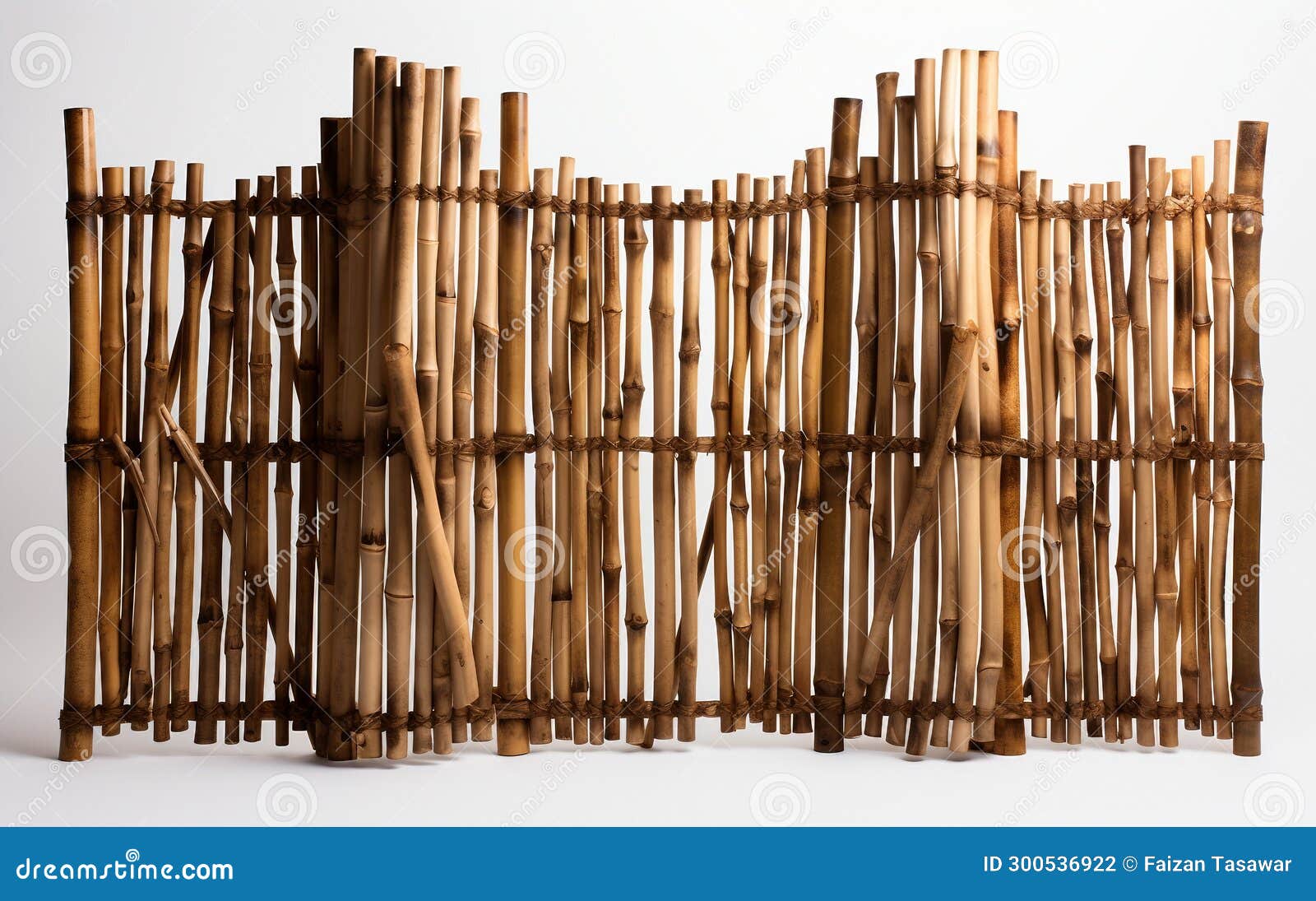 Room Divider with Bamboo on Transparent Backdrop Generative Ai Stock ...