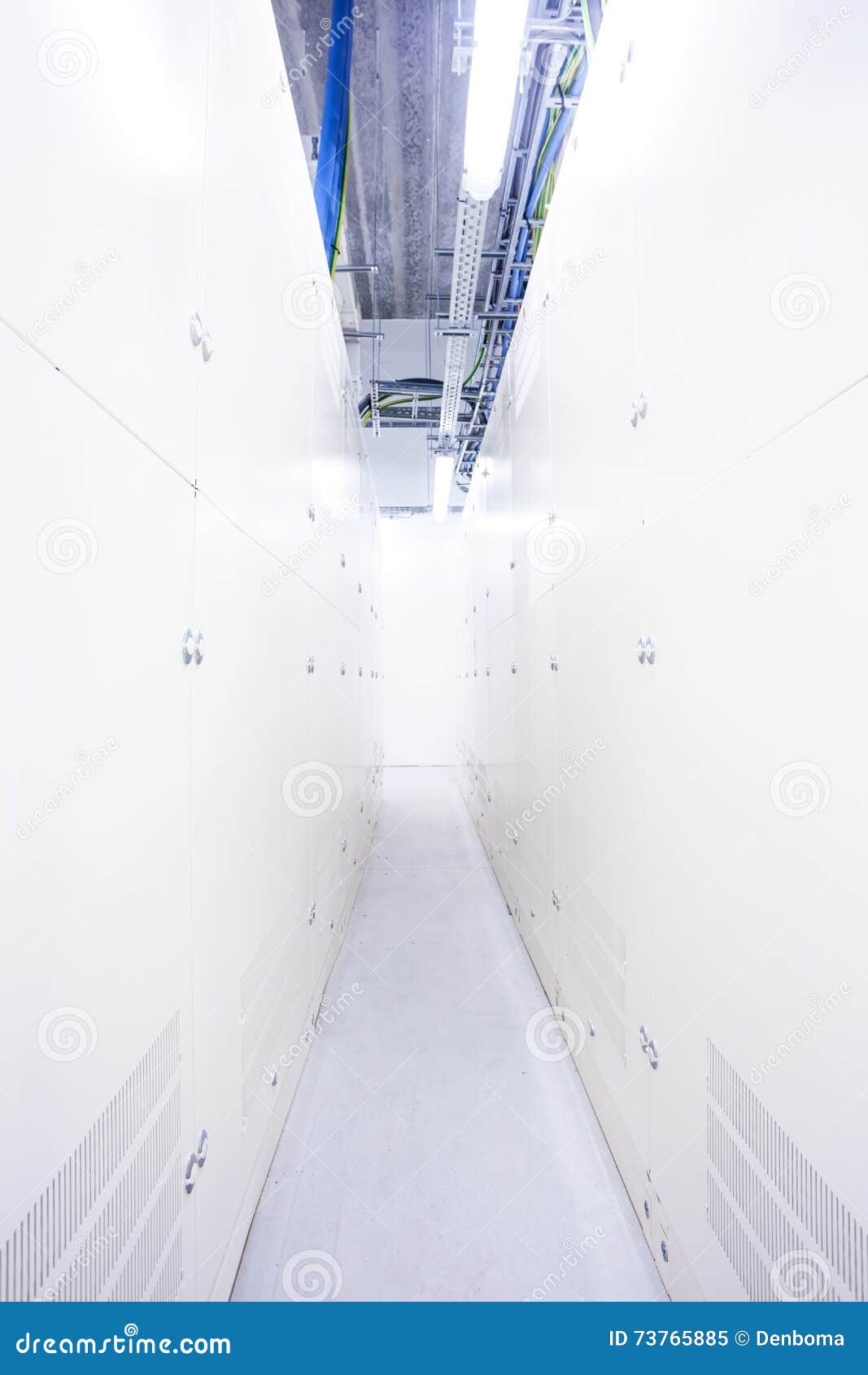 Room with electrical boxes stock image. Image of power - 73765885