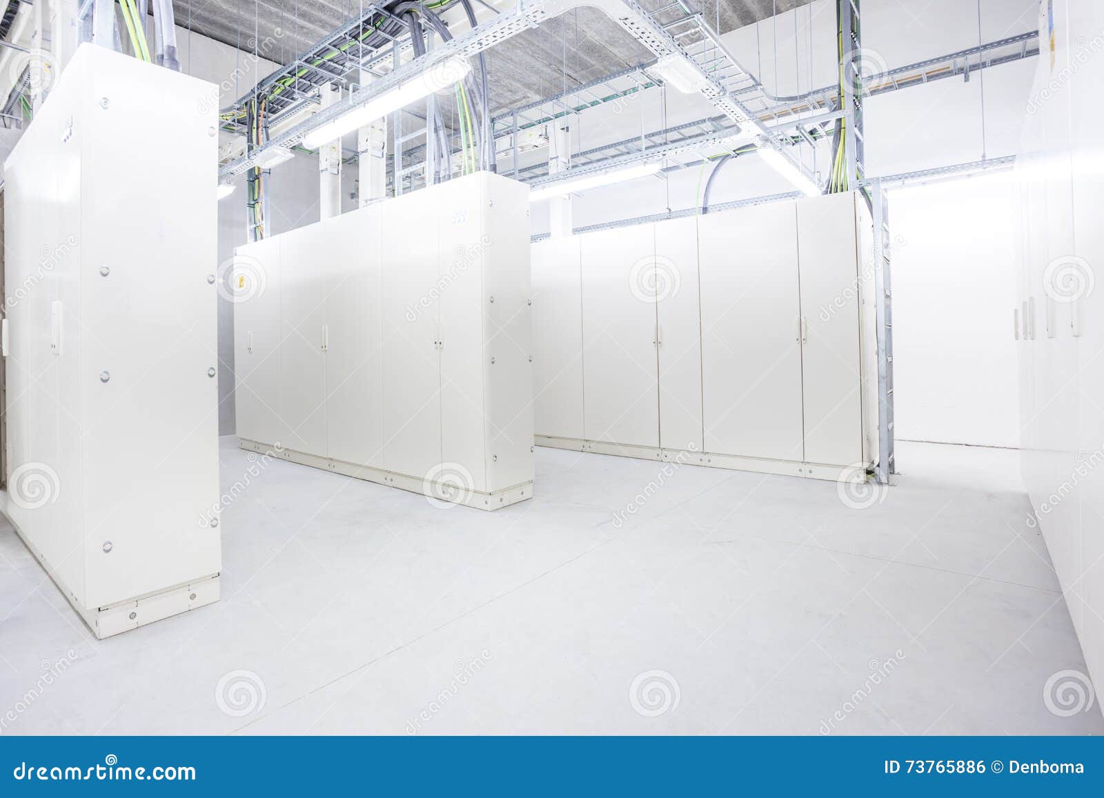 Room with electrical boxes stock photo. Image of electrical - 73765886