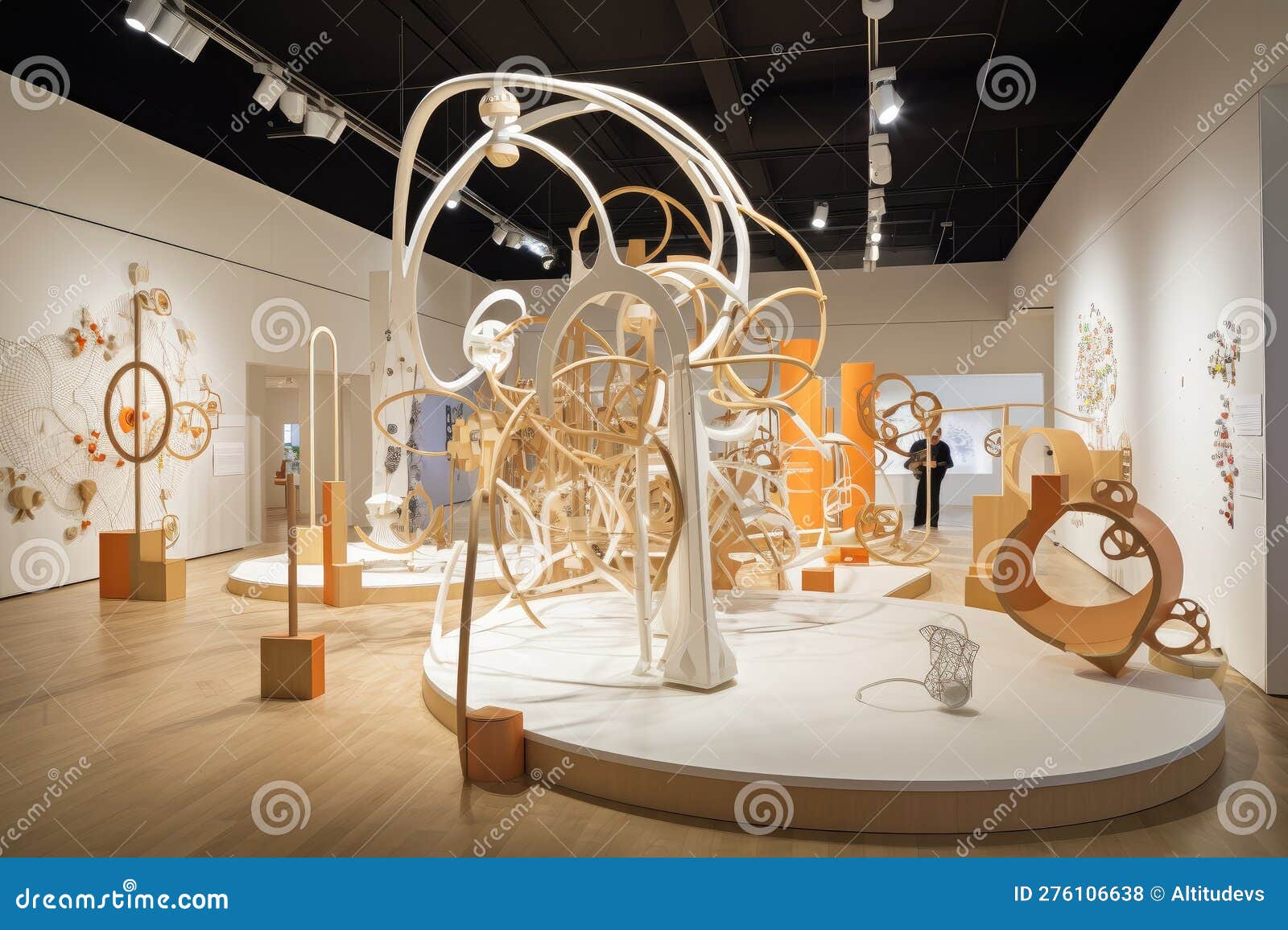 A Room Filled with Kinetic and Interactive Sculptures, Each Piece ...