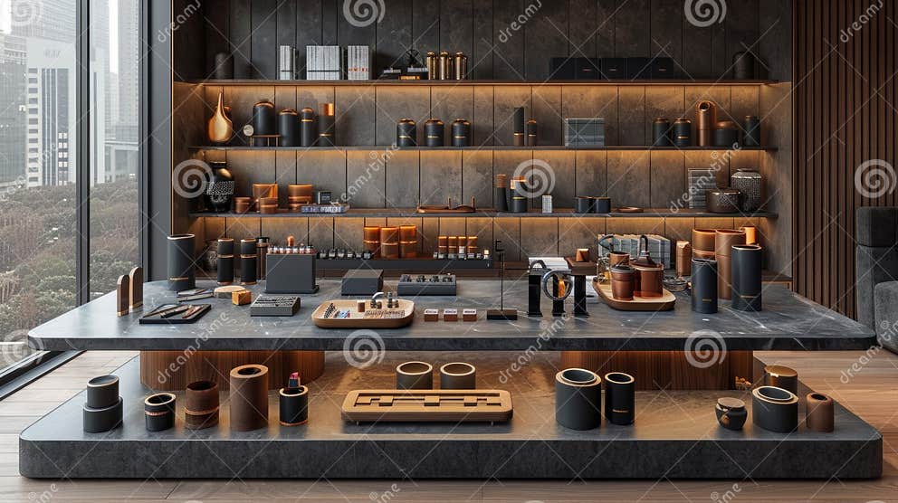 A Room Filled with a Shelf Holding a Vast Array of Intriguing Items ...