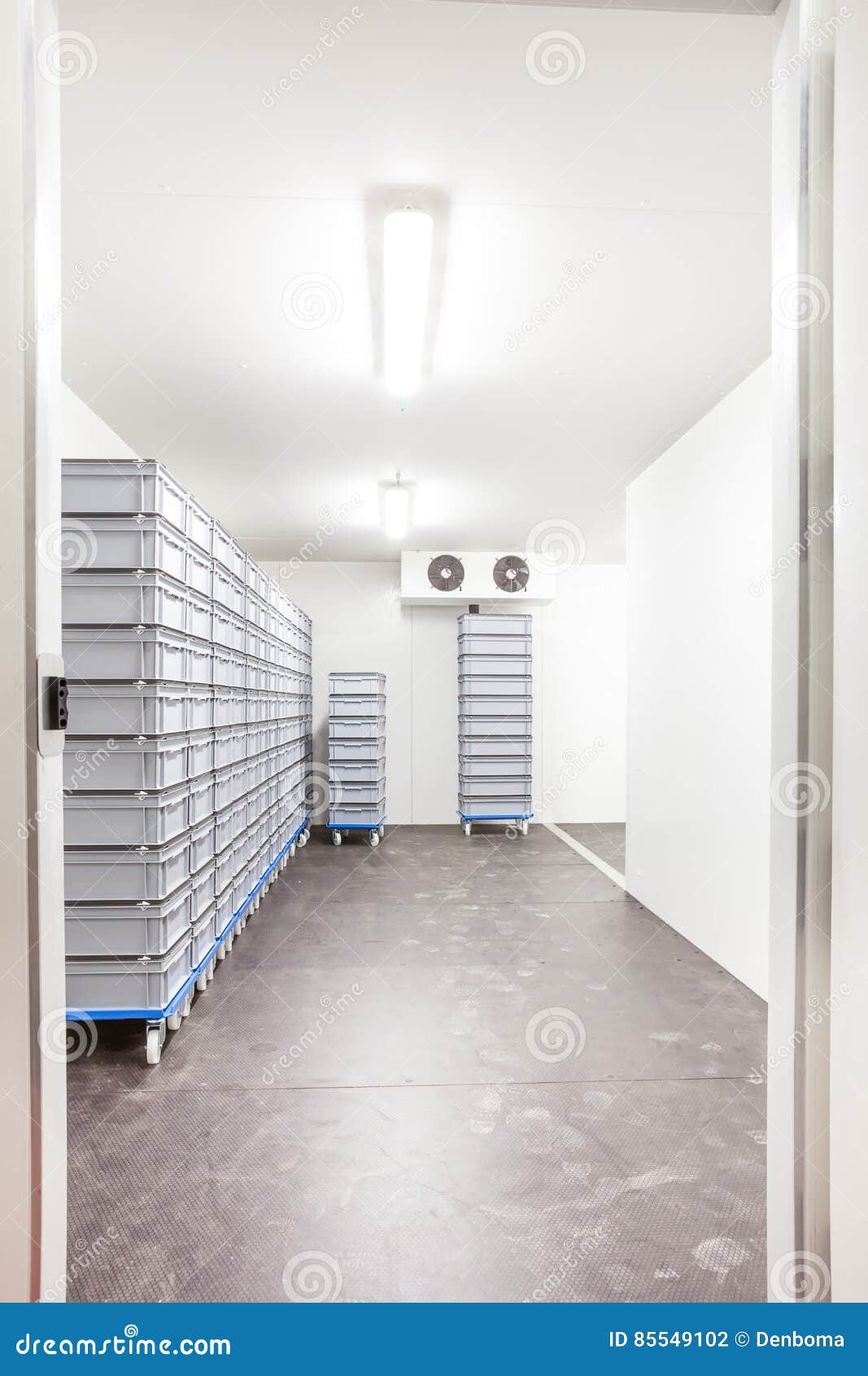 The room fridge stock photo. Image of walk, factory, storage - 85549102