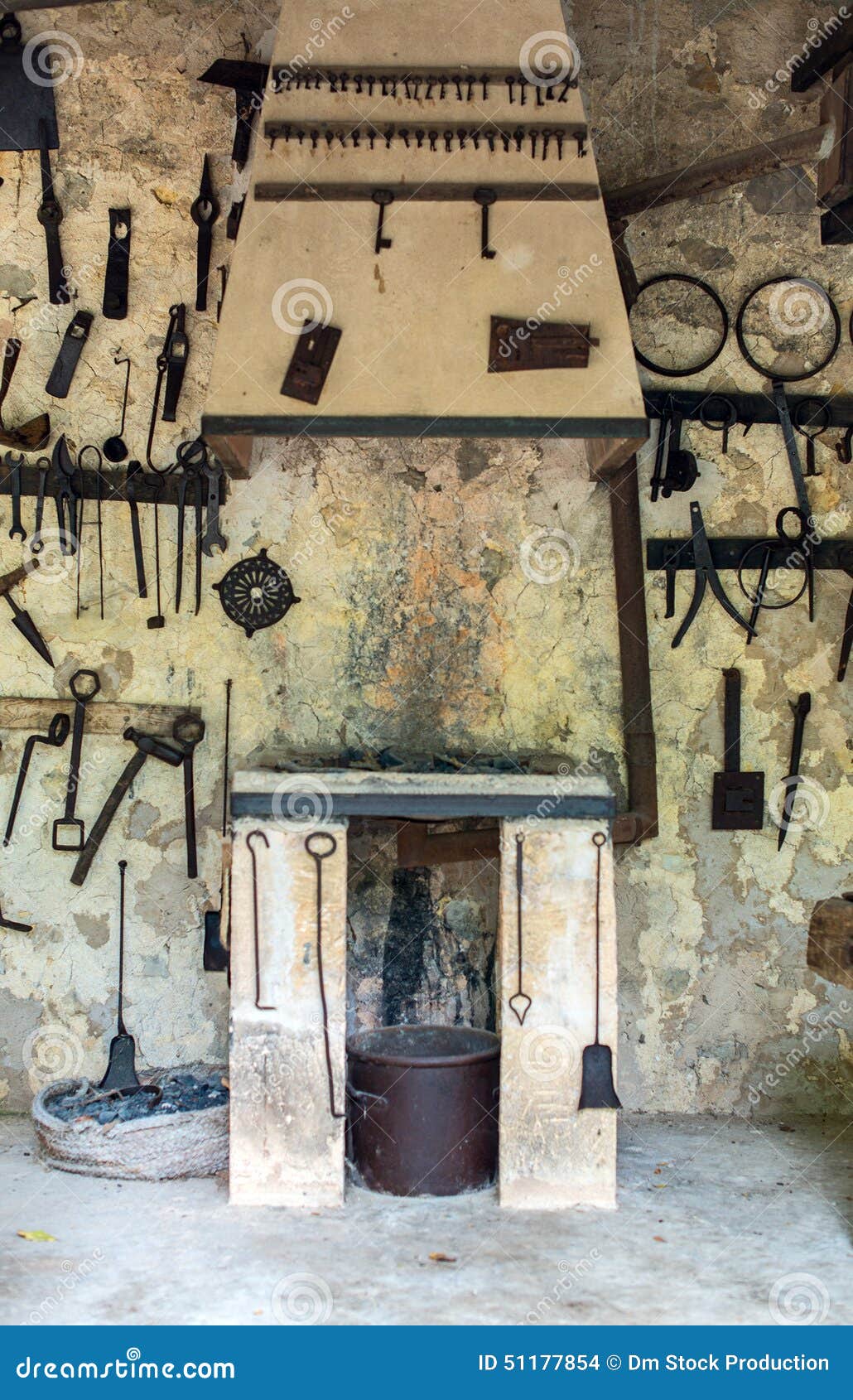 Room with hand tools. stock photo. Image of garage, craft - 51177854