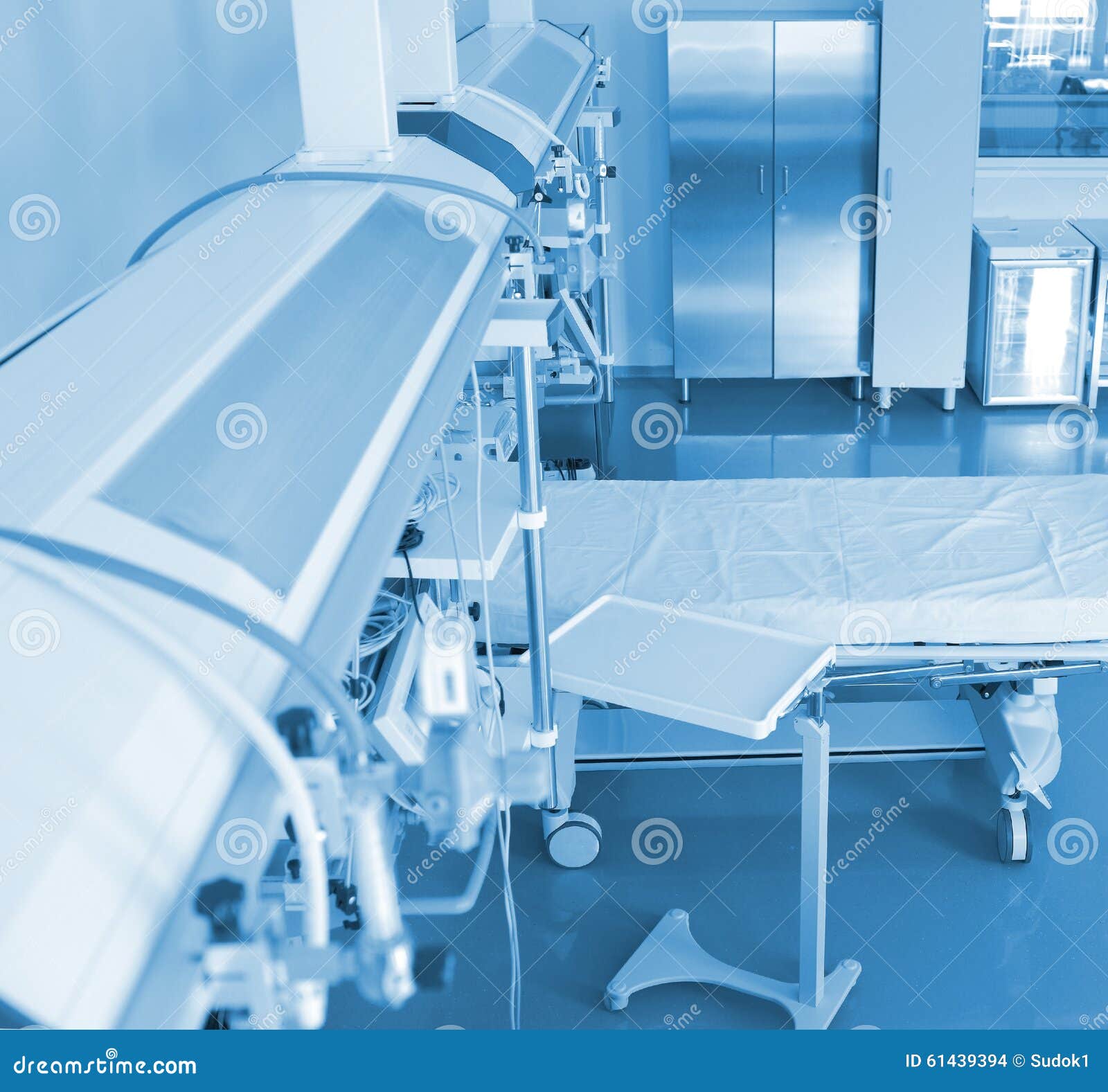 Room in the Hospital View from Above Stock Photo - Image of assistance ...