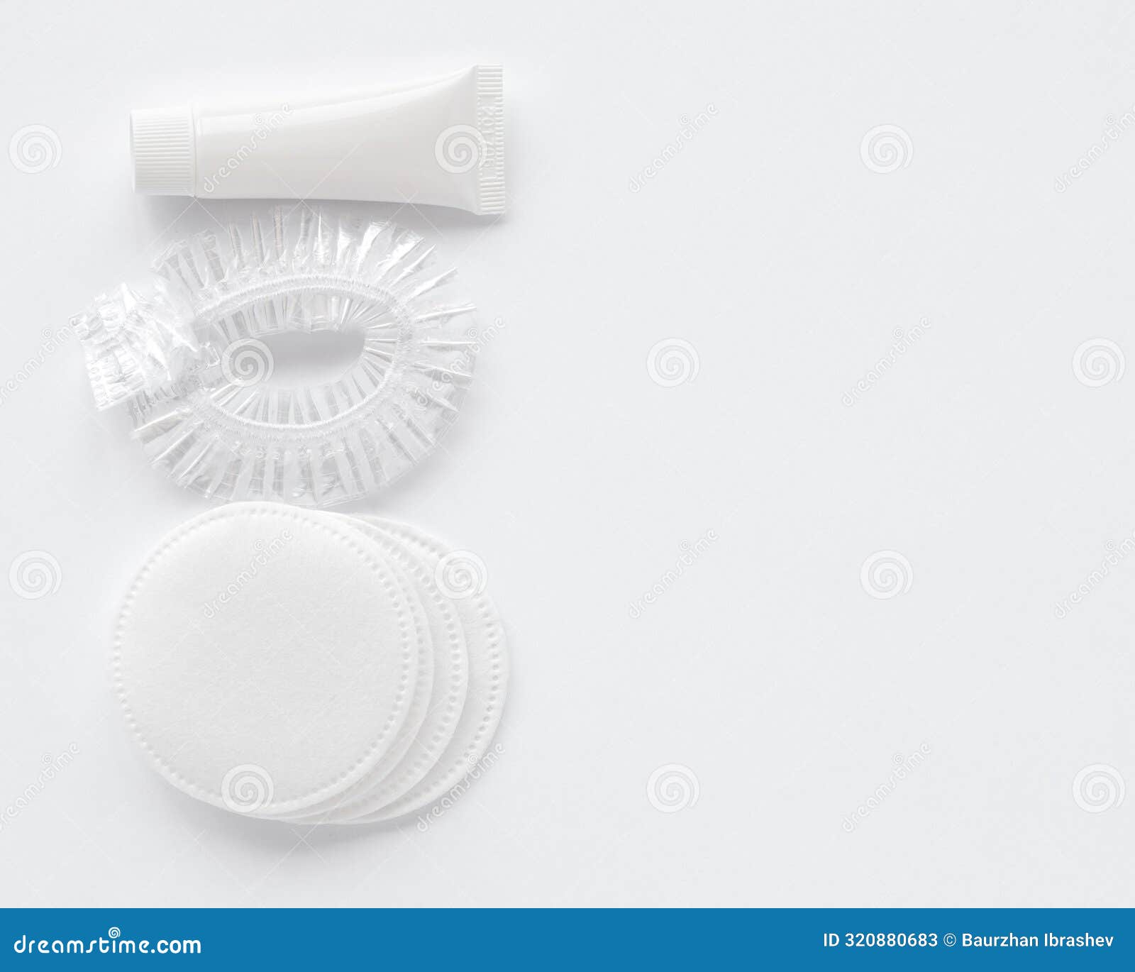 In-Room Hygiene Amenities. Amenity Kit and Convenience Stock Image ...