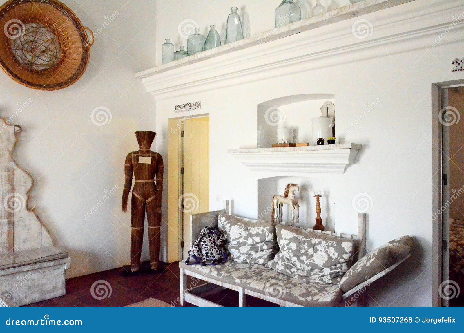 Room Inside a Typical Rural House Editorial Stock Photo - Image of ...
