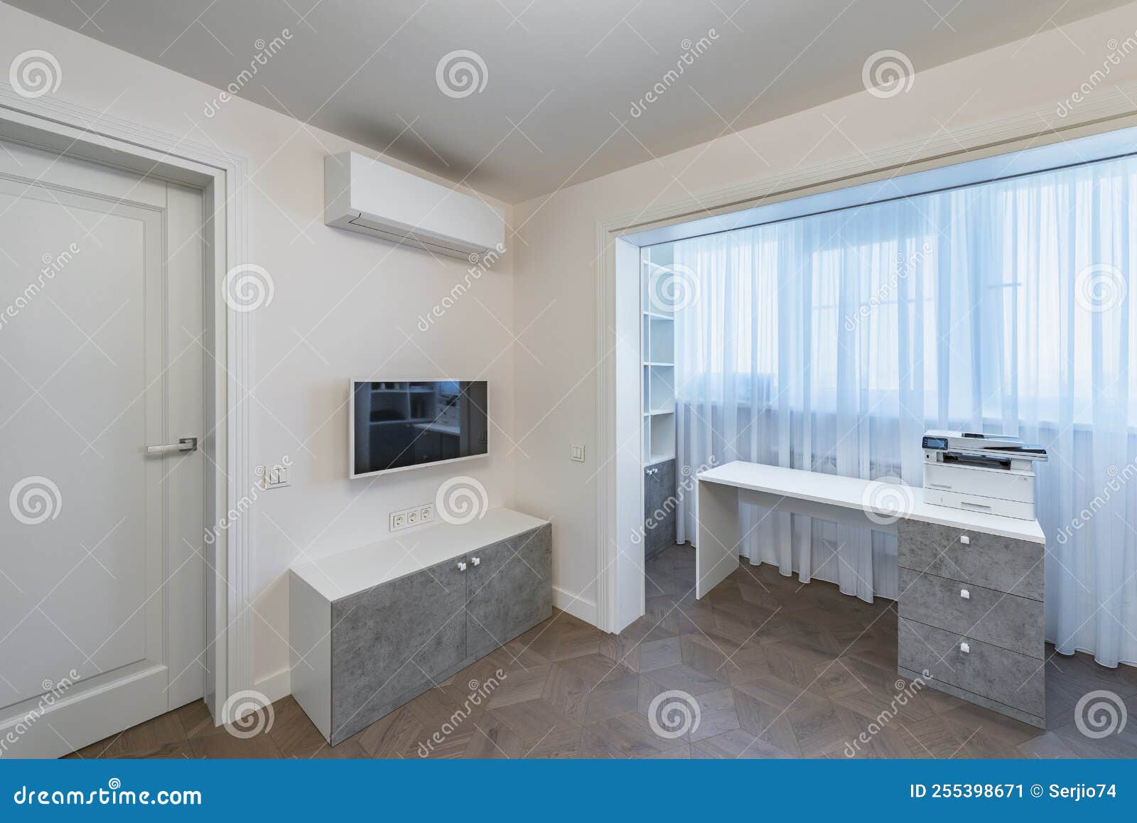 Room Interior Inside of the Flat Stock Image - Image of furniture ...