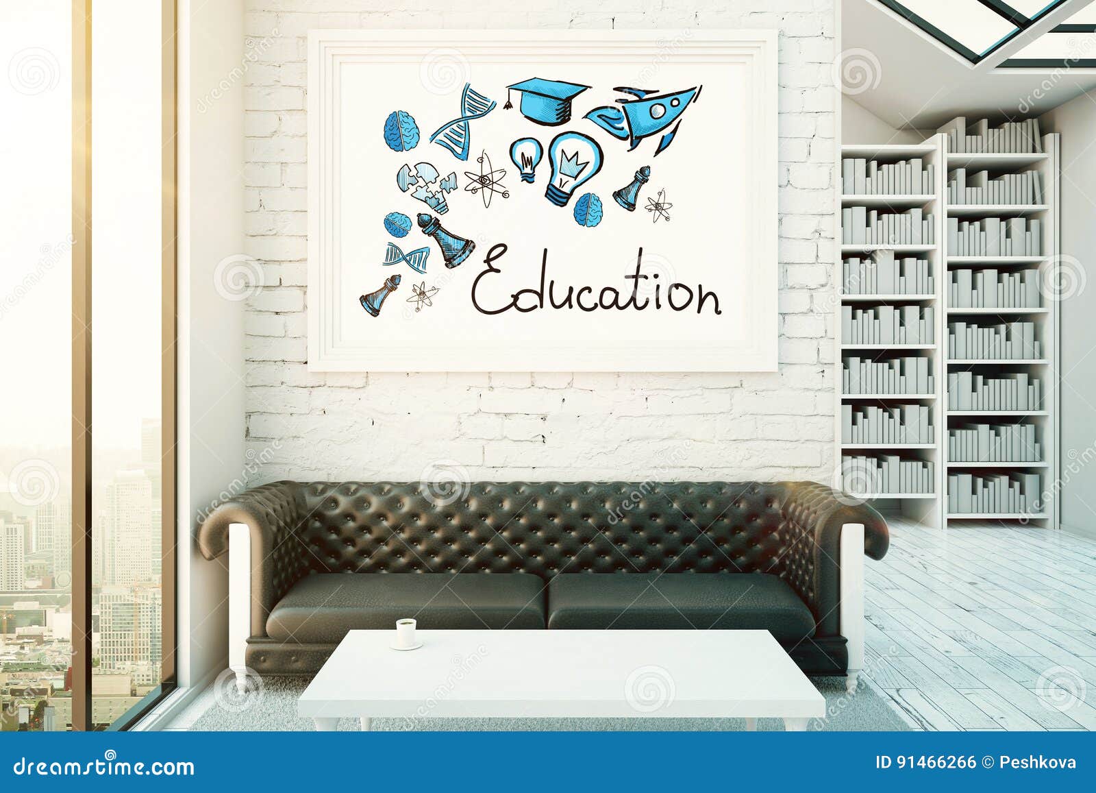 Knowledge Room Book Logo With Creative Open Door Icon Symbol Into ...