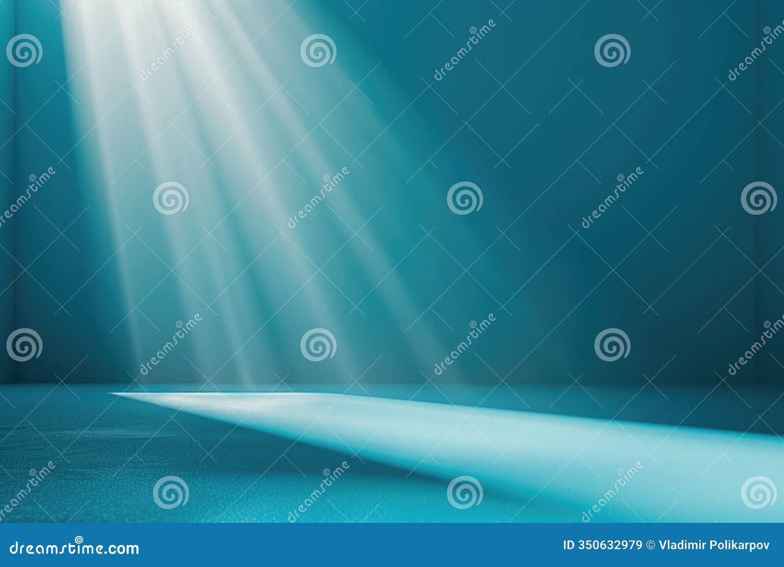 A Room with a Light Beam Shining from the Ceiling. Ideal for Interior ...