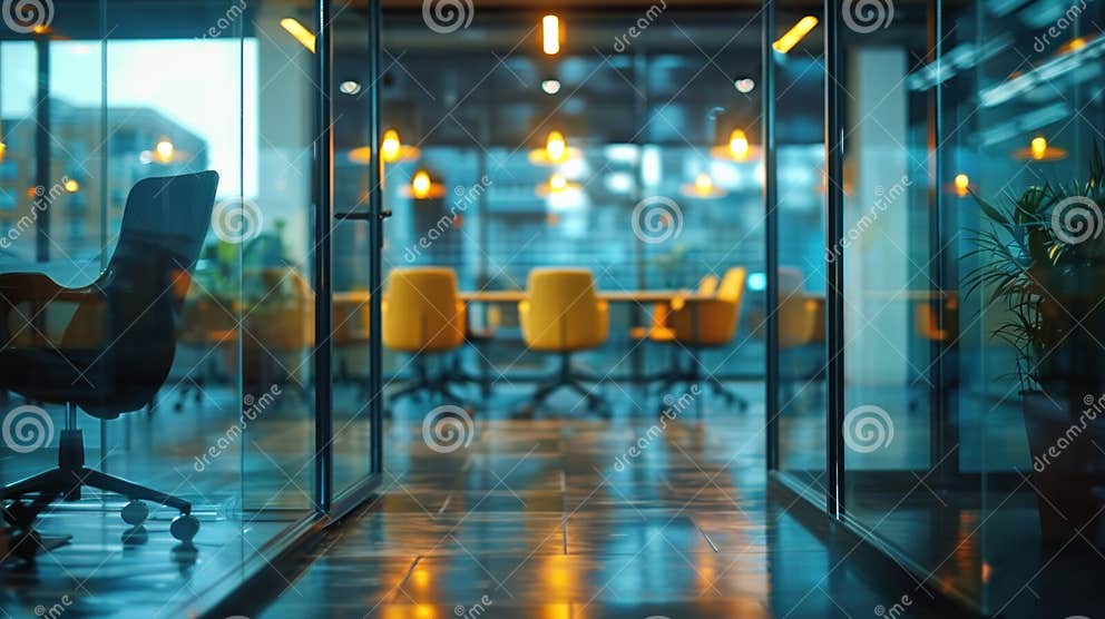 A Room with a Lot of Chairs and a Couch Stock Image - Image of shop ...