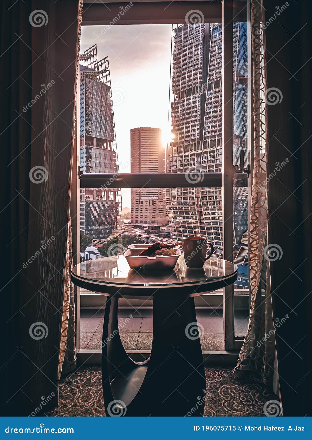 Room with Nice Building View at Singapore Editorial Image - Image of ...