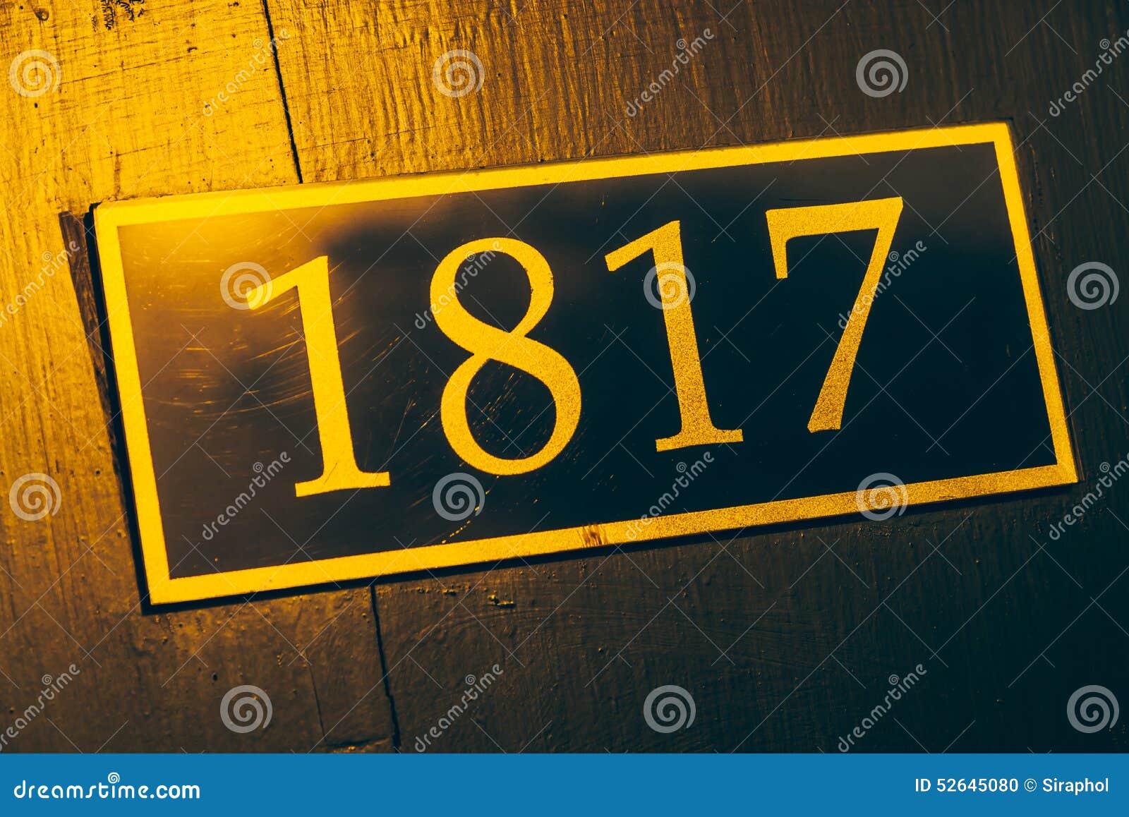 Room number stock photo. Image of numbers, sign, frame - 52645080