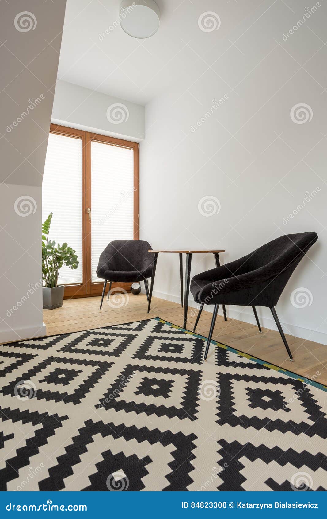 Room with pattern carpet stock photo. Image of house - 84823300