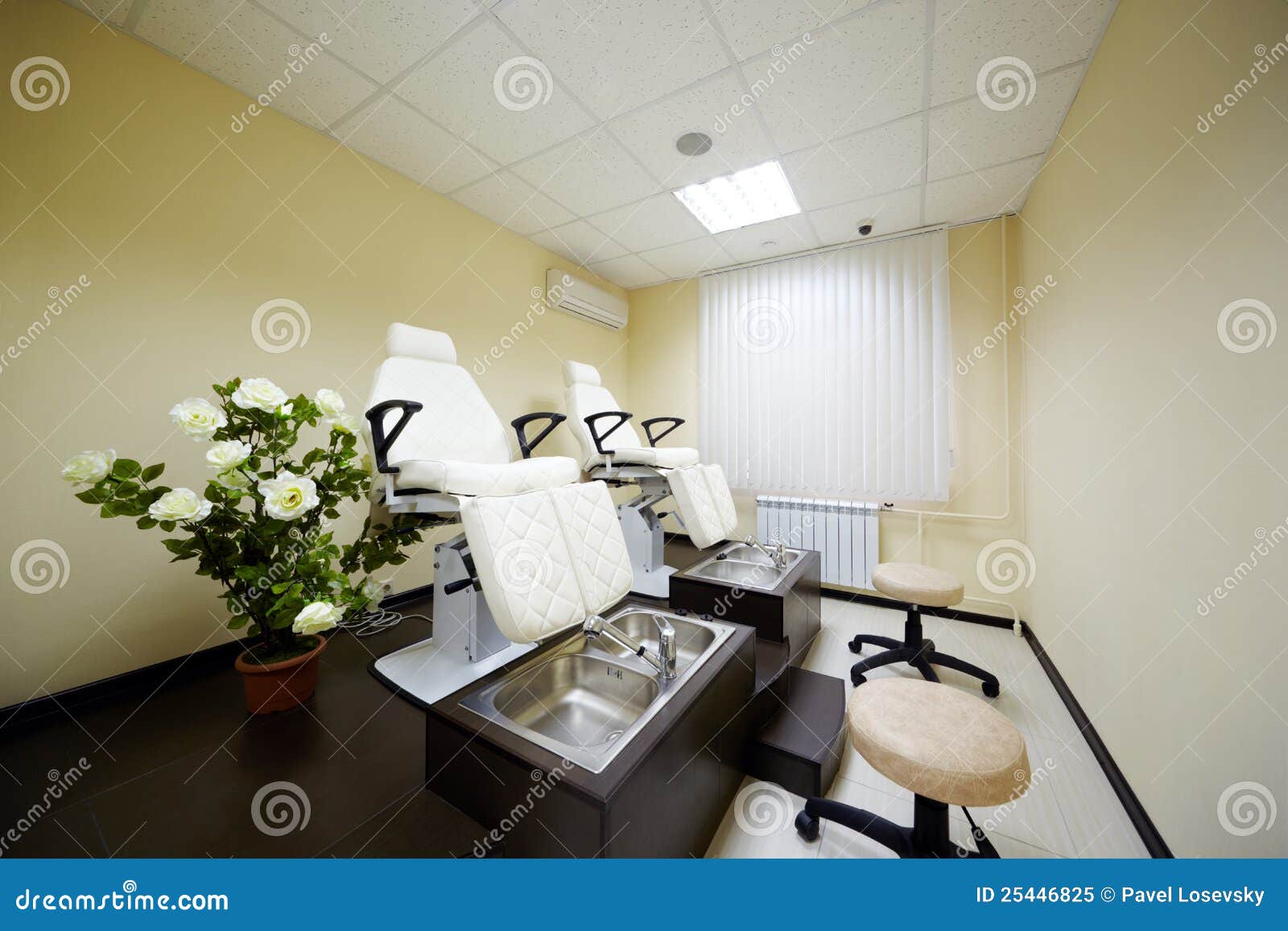 Room for a pedicure stock image. Image of armchair, health - 25446825