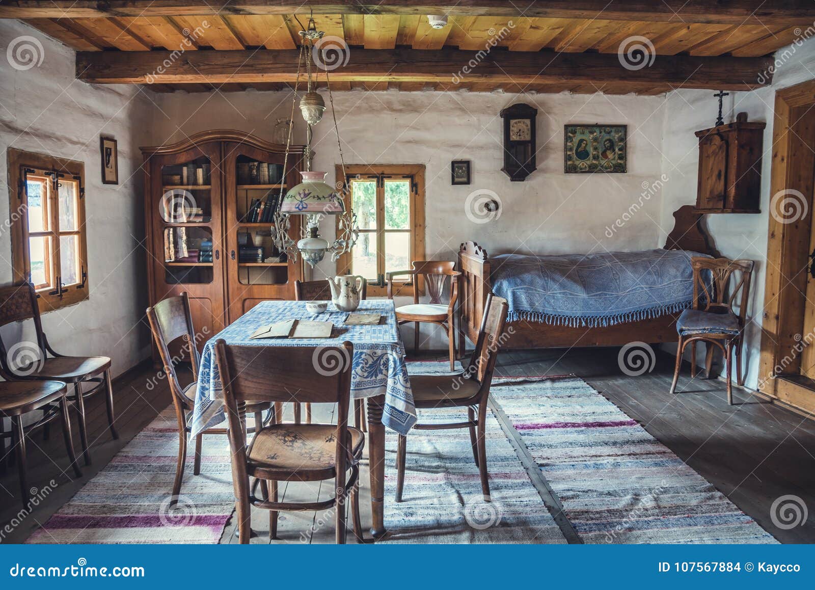 Room in Rural House stock photo. Image of carpet, house - 107567884