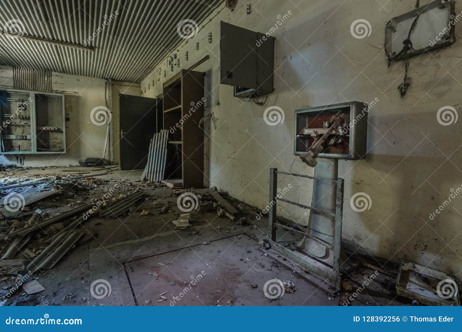 Room with Scales in Factory Stock Photo - Image of building, history ...