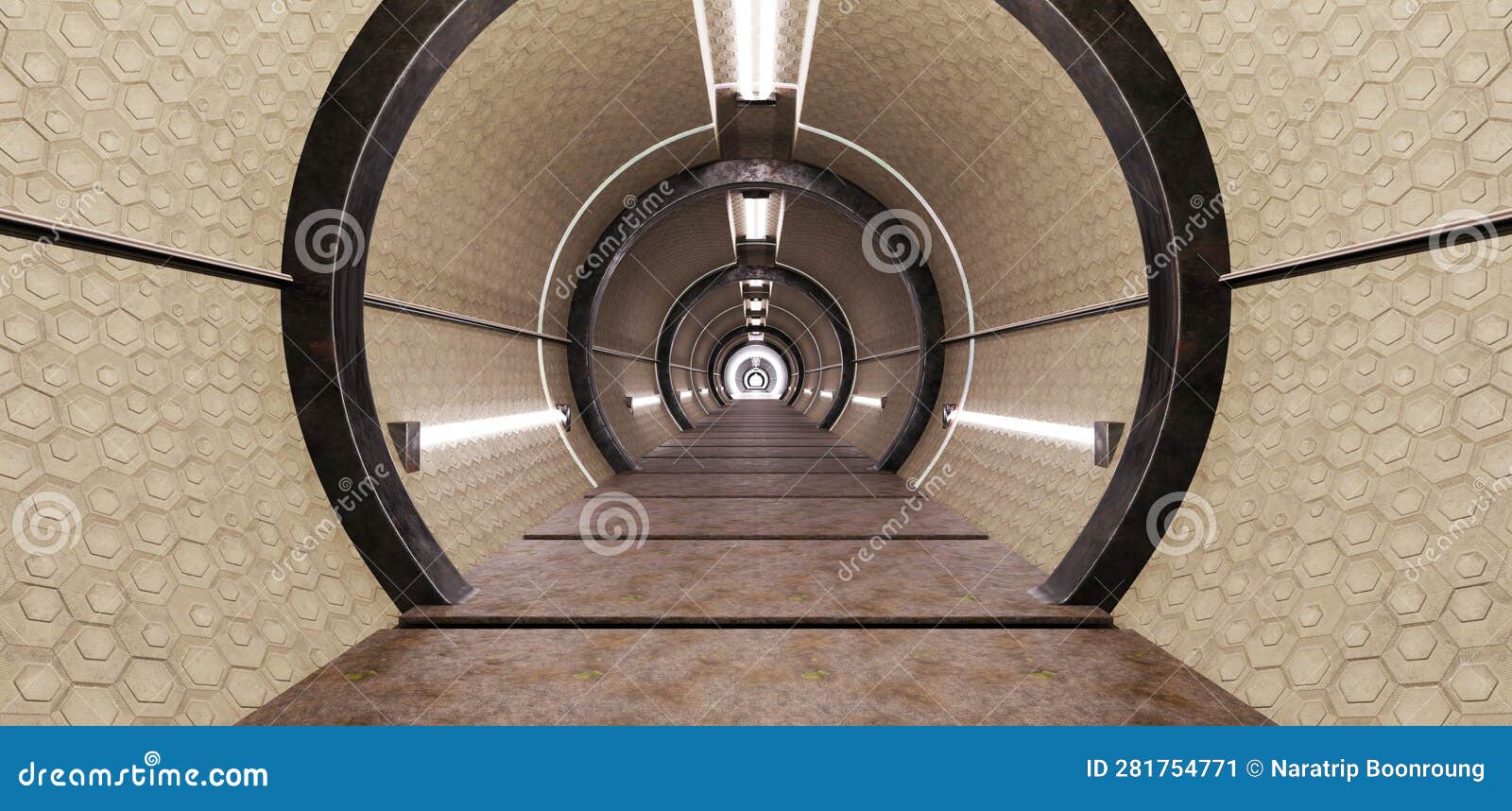 Hyperloop Scene Illustration | CartoonDealer.com #99811708