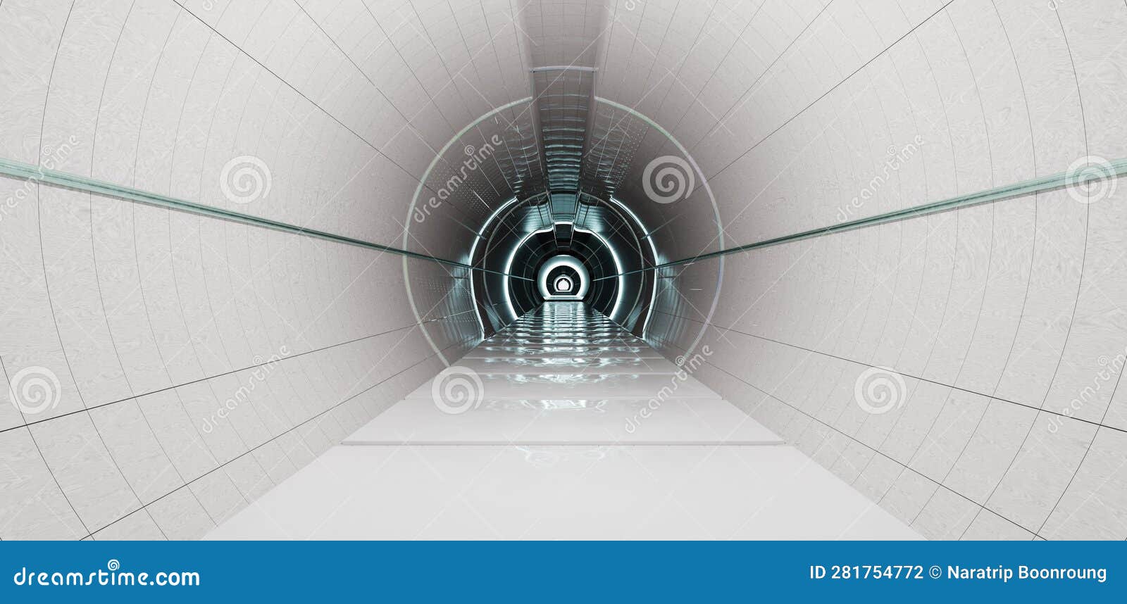 Room Sci Fi Neon Laser Hyperloop Pipe Technology Modern Neon Light Show ...