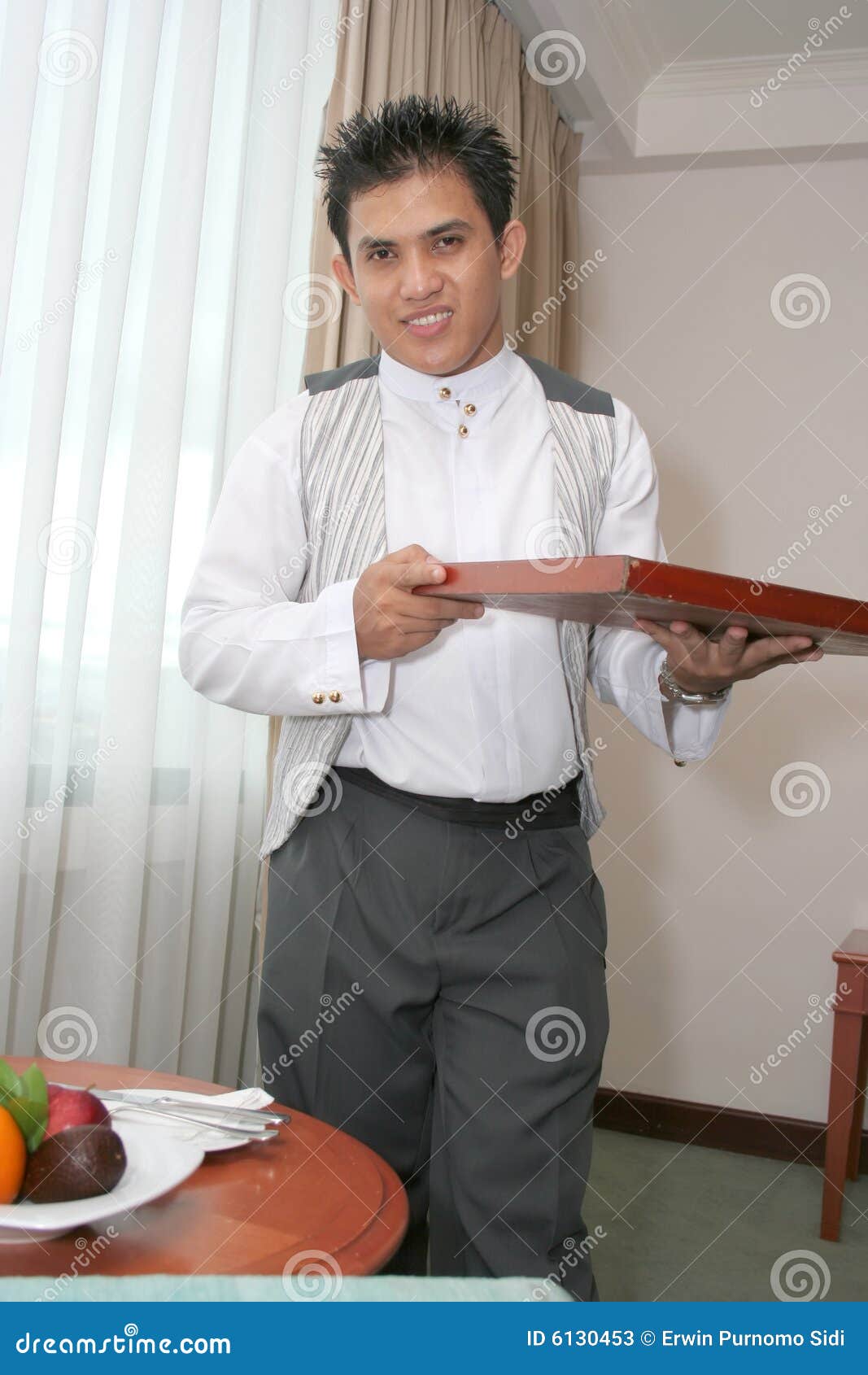 Room Service stock image. Image of tray, welcome, work - 6130453