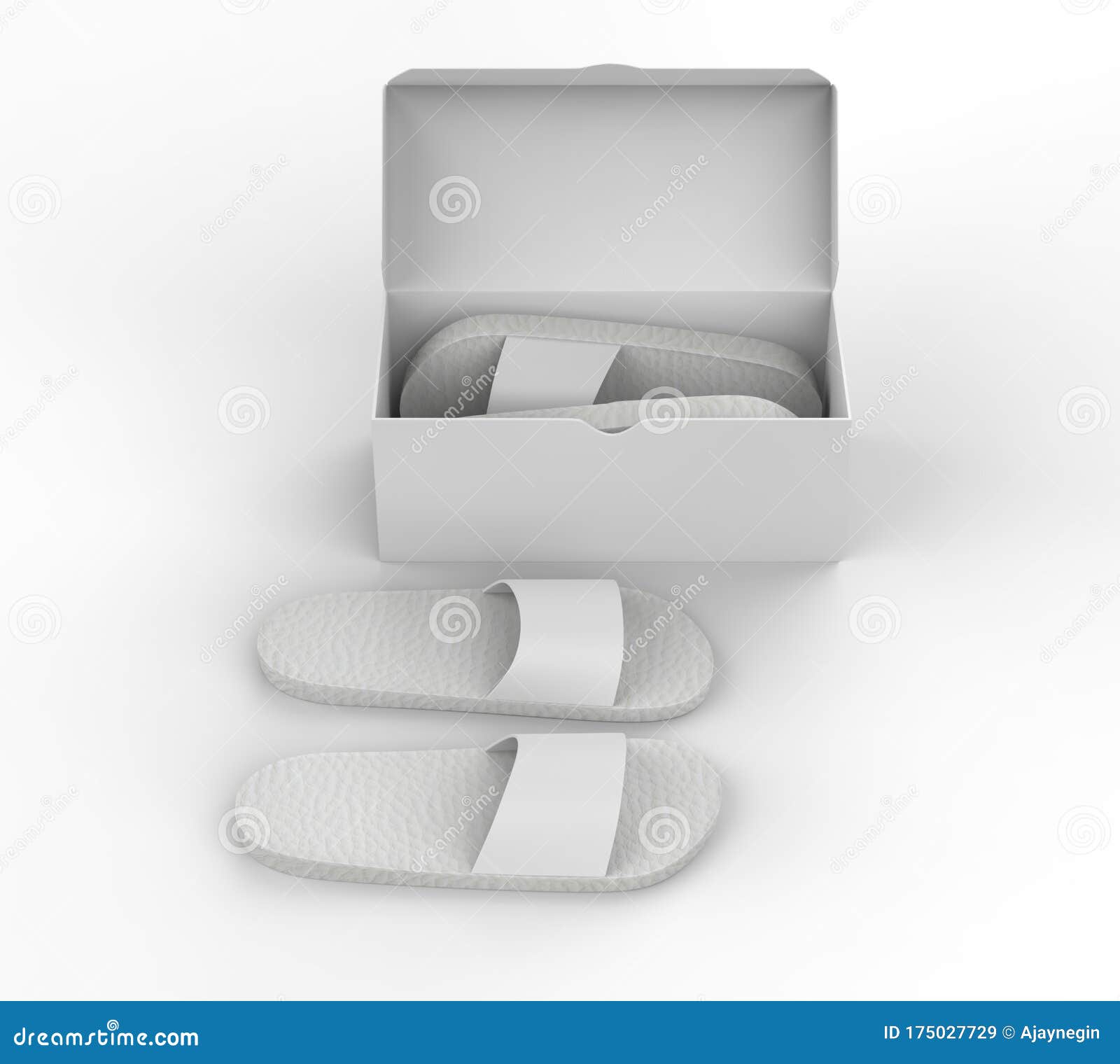 Slipper stock illustration. Illustration of foot, hotel - 175027729