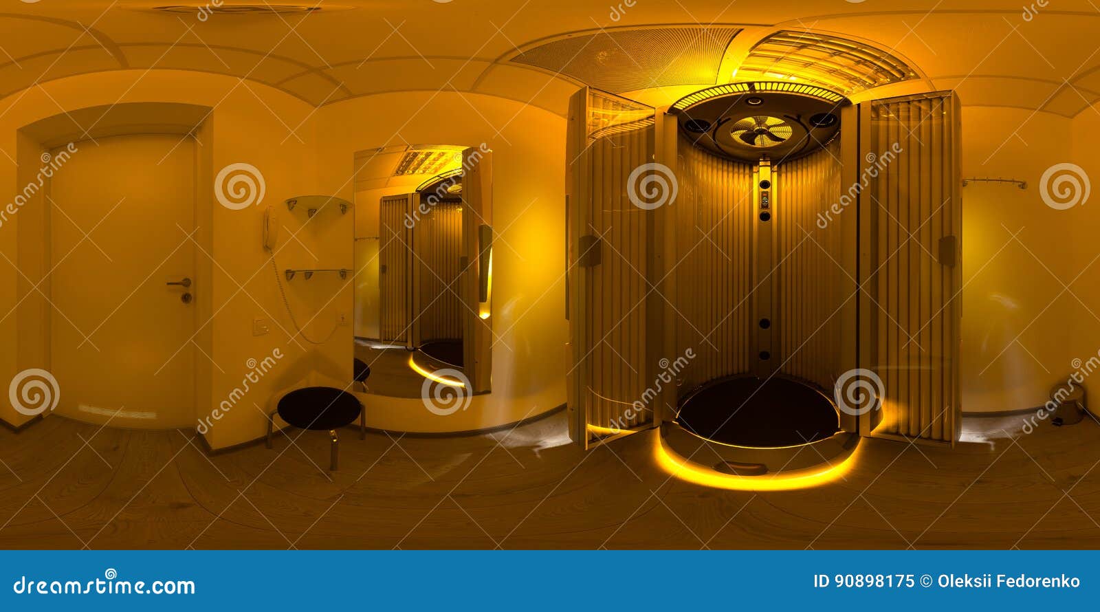 Room with solarium stock image. Image of panoramic, design - 90898175