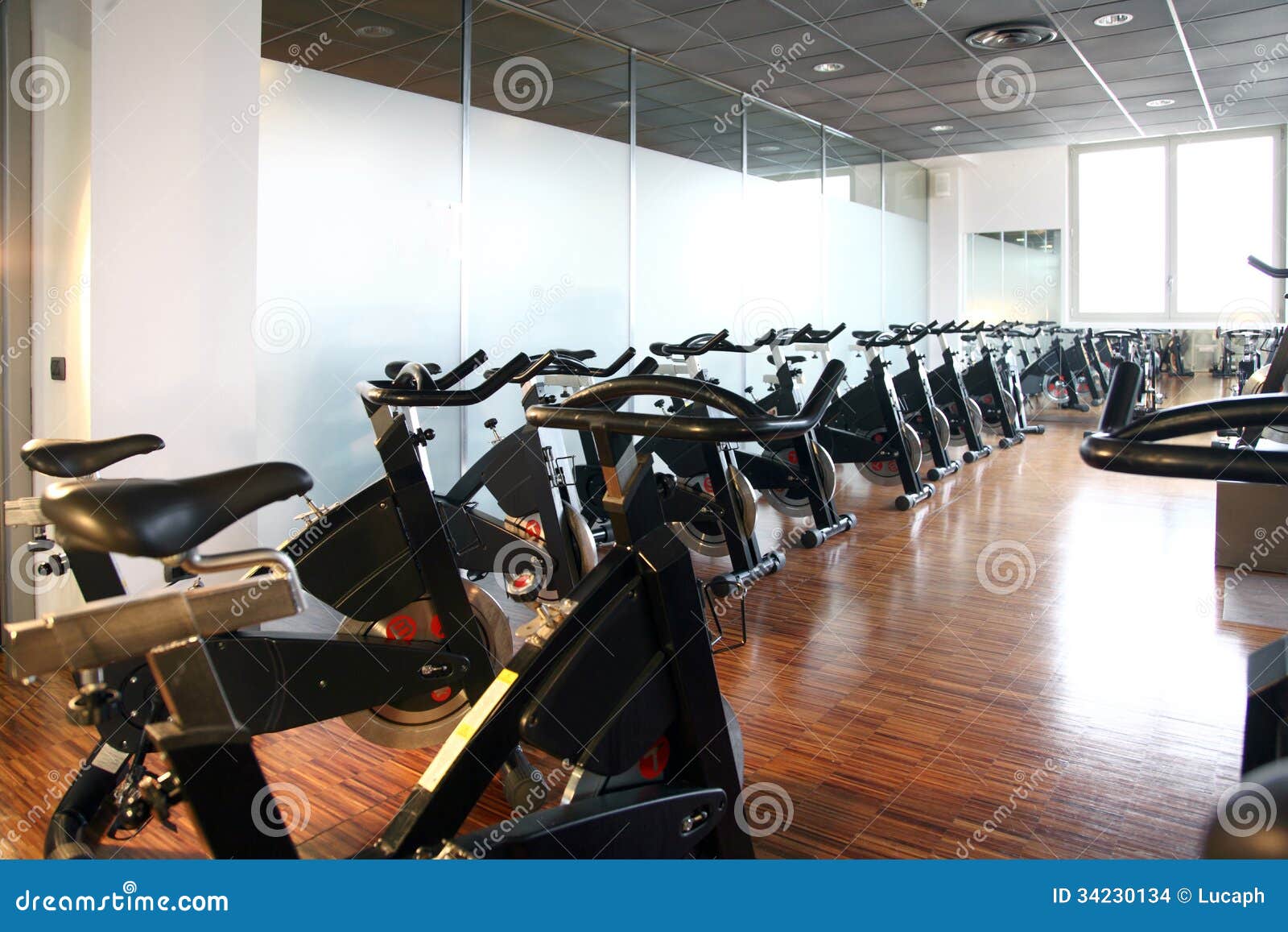 Room for spinning stock photo. Image of bodybuilding - 34230134