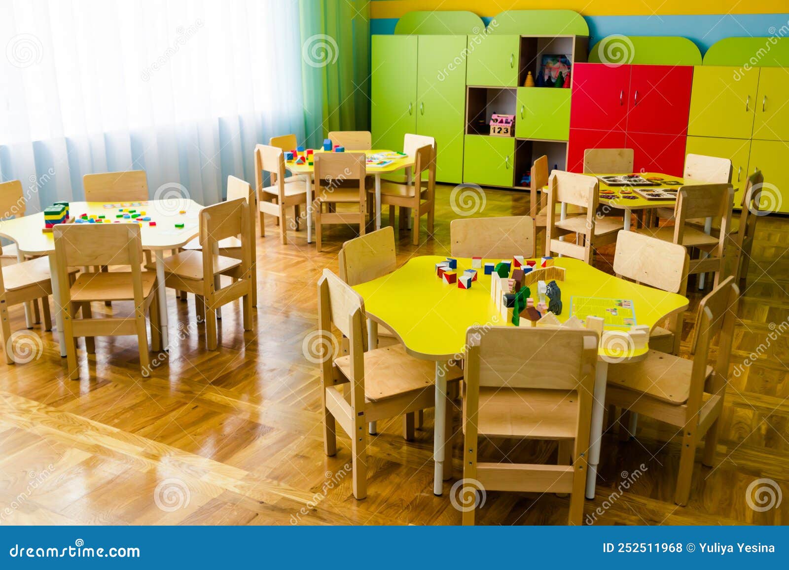 Room for Studing and Games in Kindergarten Editorial Stock Photo ...