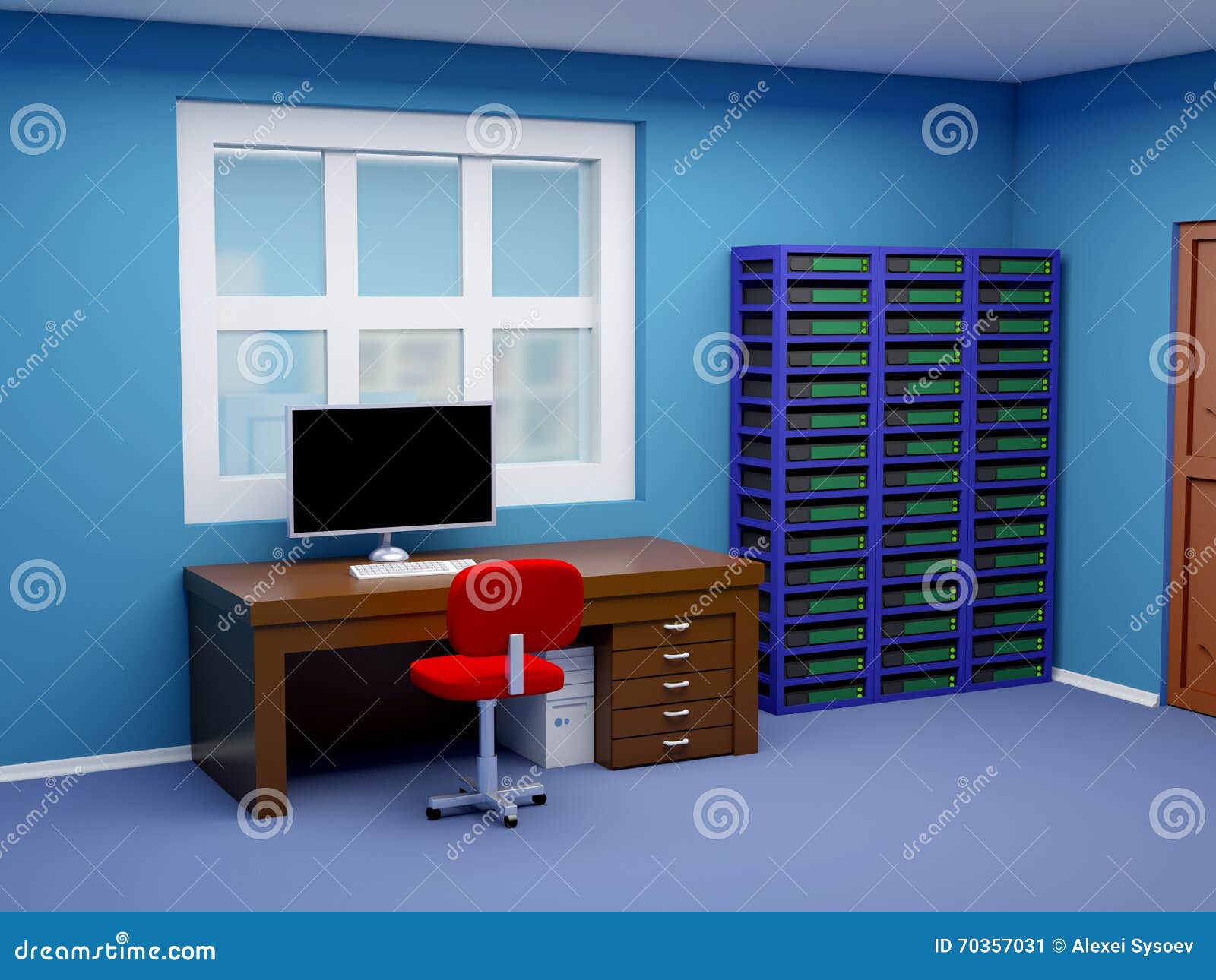 System Administrator Flowchart Vector Illustration | CartoonDealer.com ...