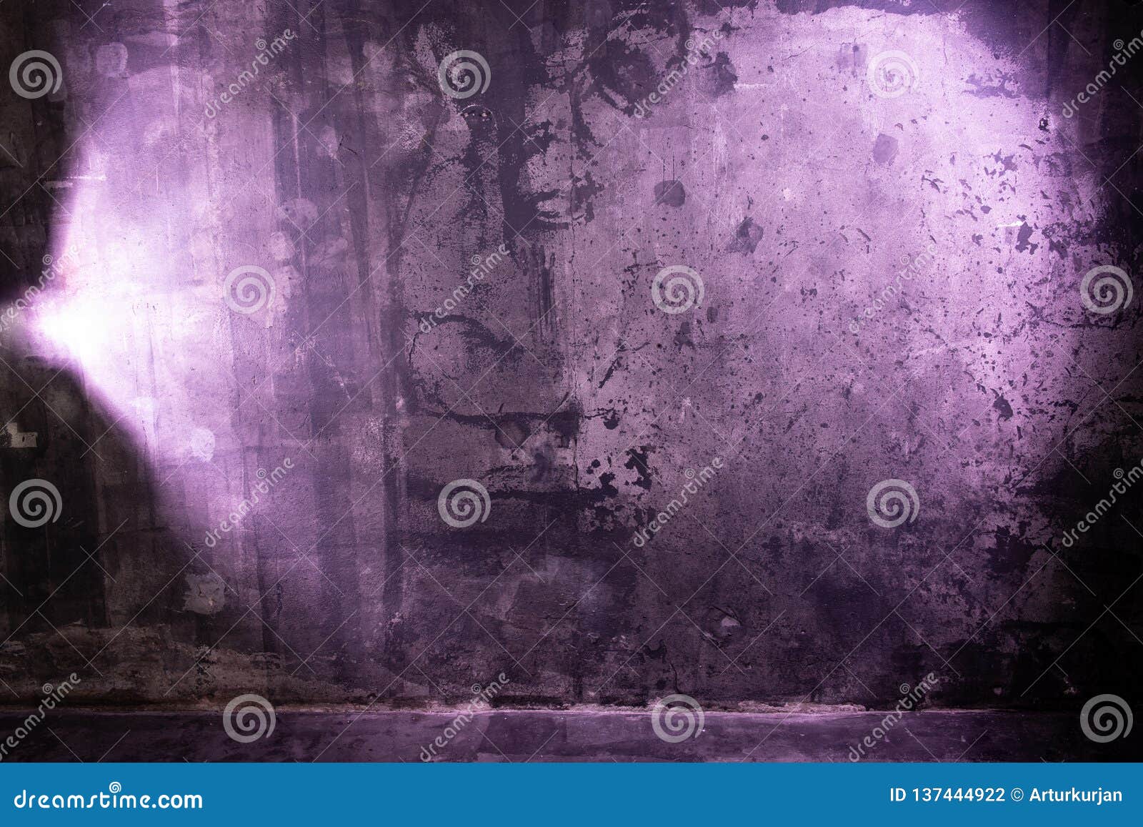Room with violet light stock photo. Image of room, decor - 137444922