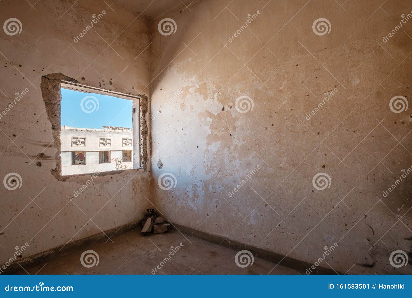 Room and Window Inside Abandoned Building , Run Down Flat Stock Image ...
