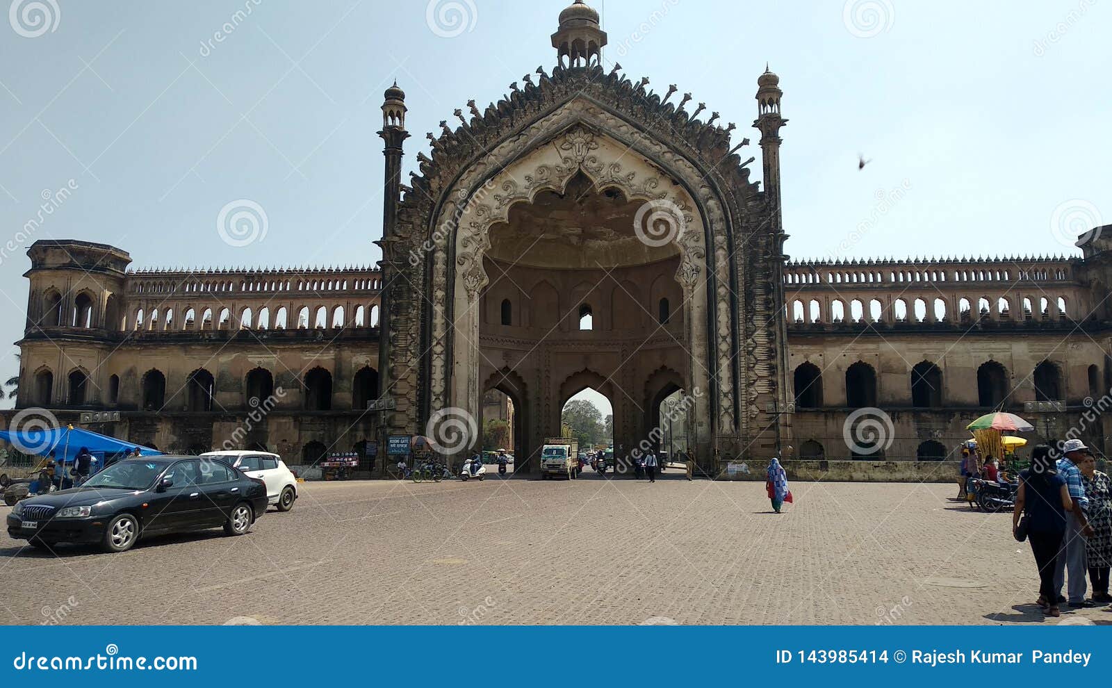 Roomi Gate Lucknow India editorial stock image. Image of lucknow ...