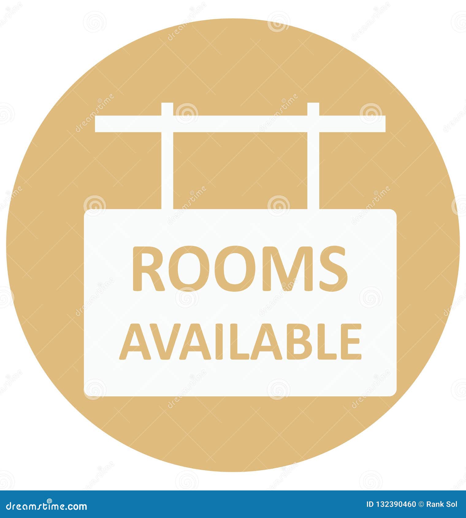 Rooms Available Isolated Vector Icon that Can Be Easily Edit or ...