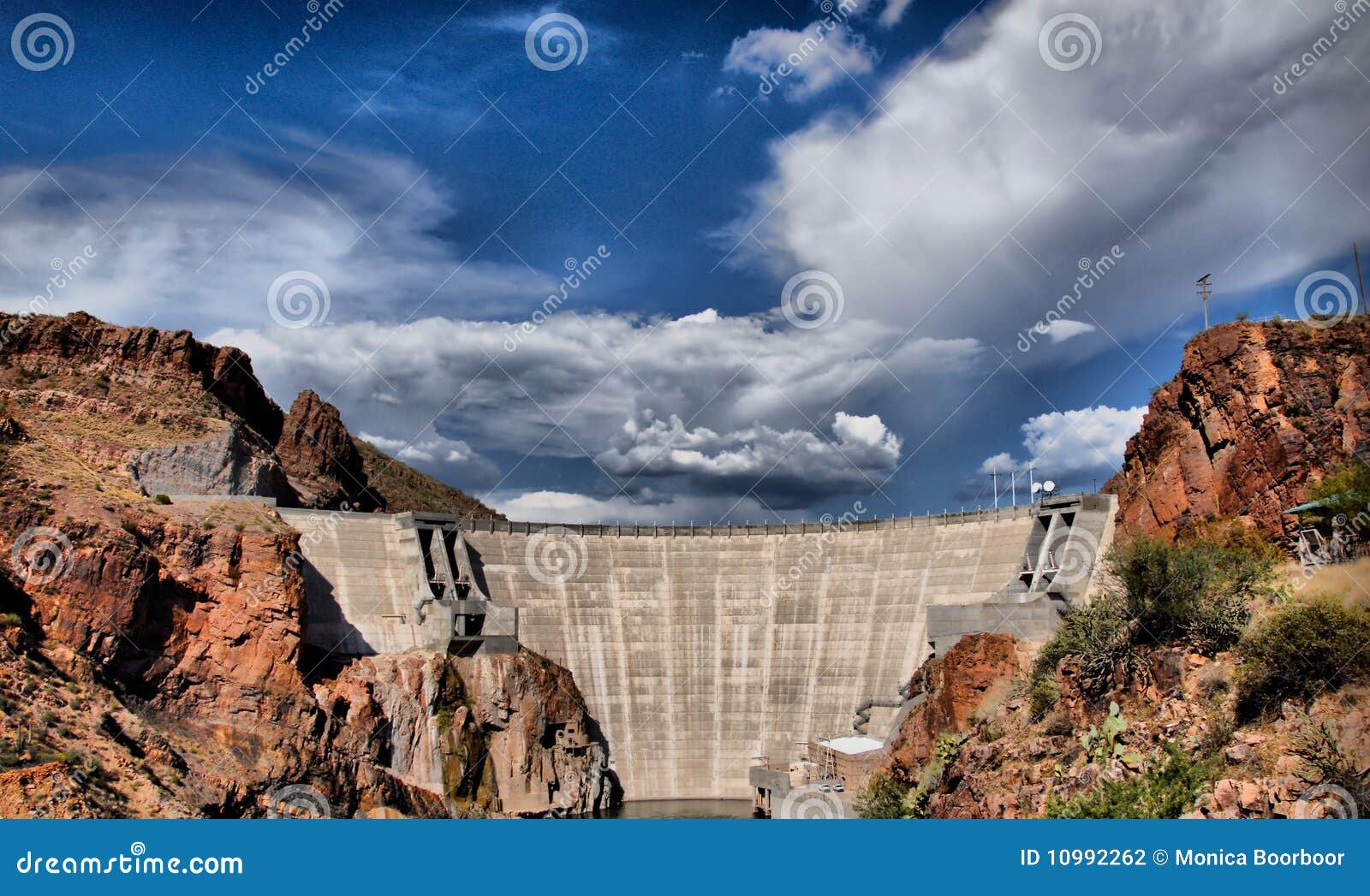 Roosevelt dam arizona stock photo. Image of structure - 10992262