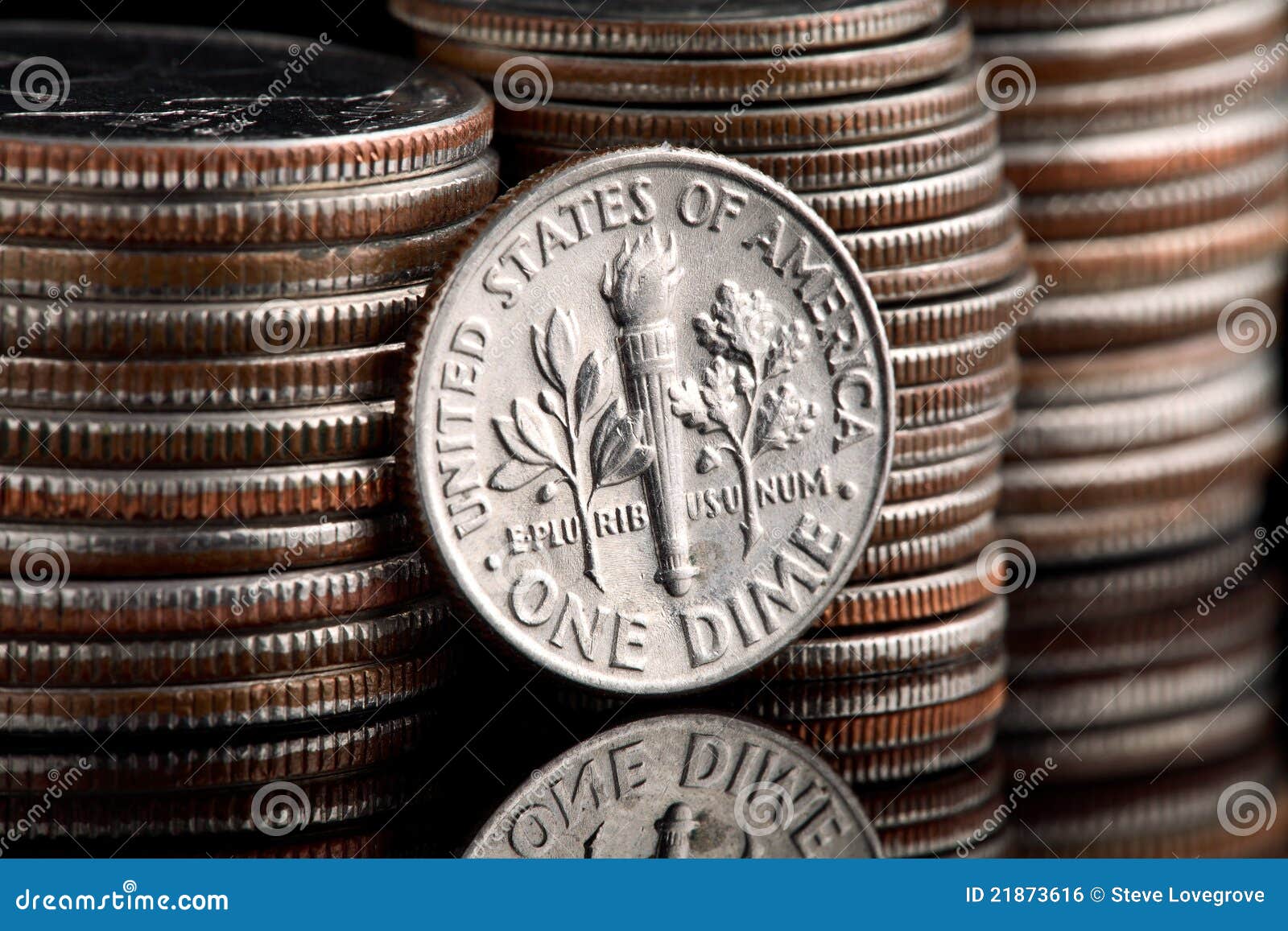Roosevelt Head Dime stock photo. Image of finance, silver - 21873616