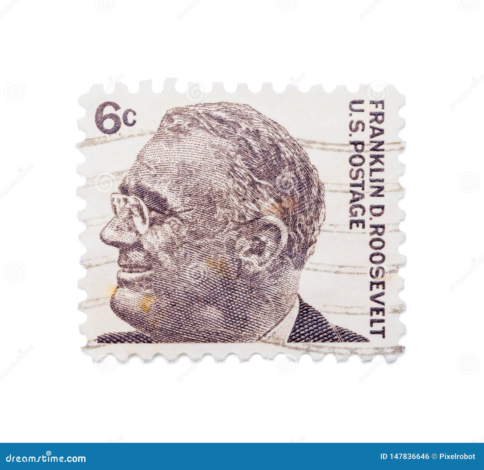 Roosevelt Stamp editorial photo. Image of postmark, postage - 147836646