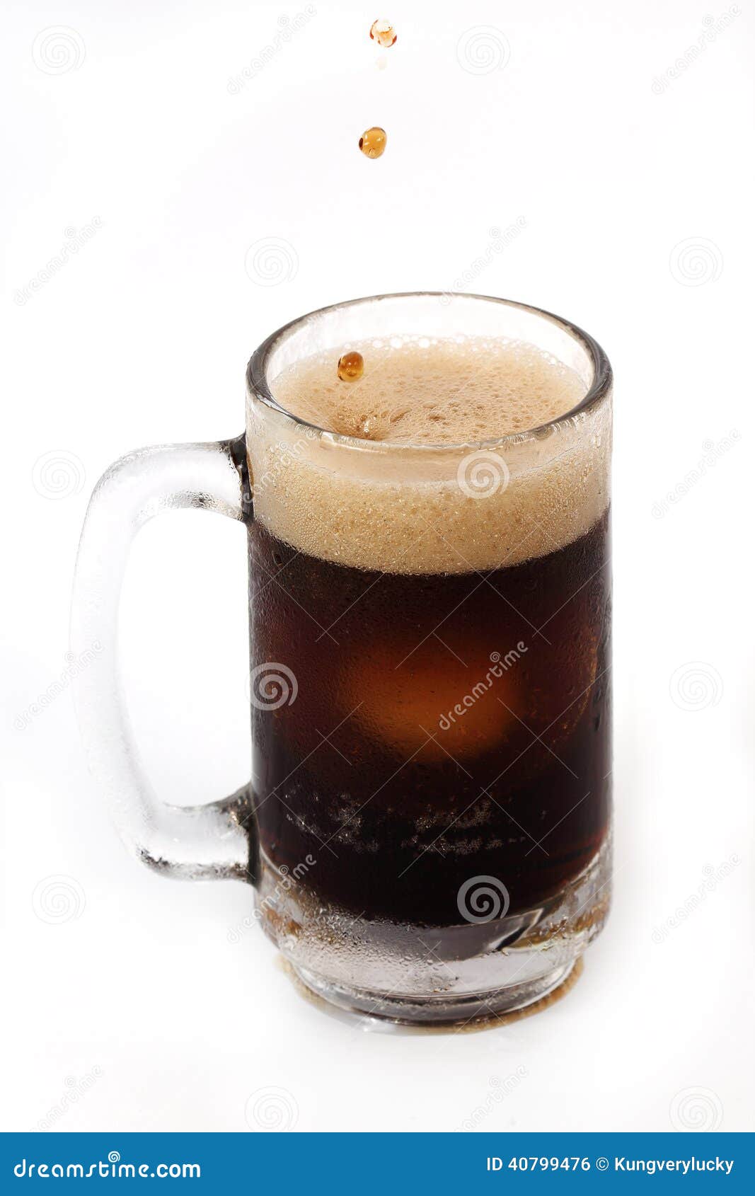 Root beer stock photo. Image of cold, isolated, clear - 40799476