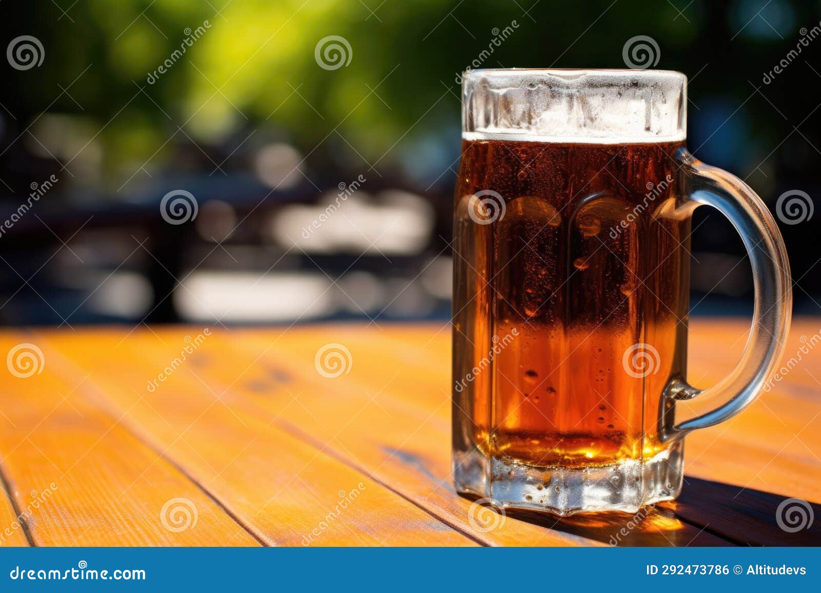 Root Beer Mug Sweating on a Hot Summer Day Stock Photo - Image of ...